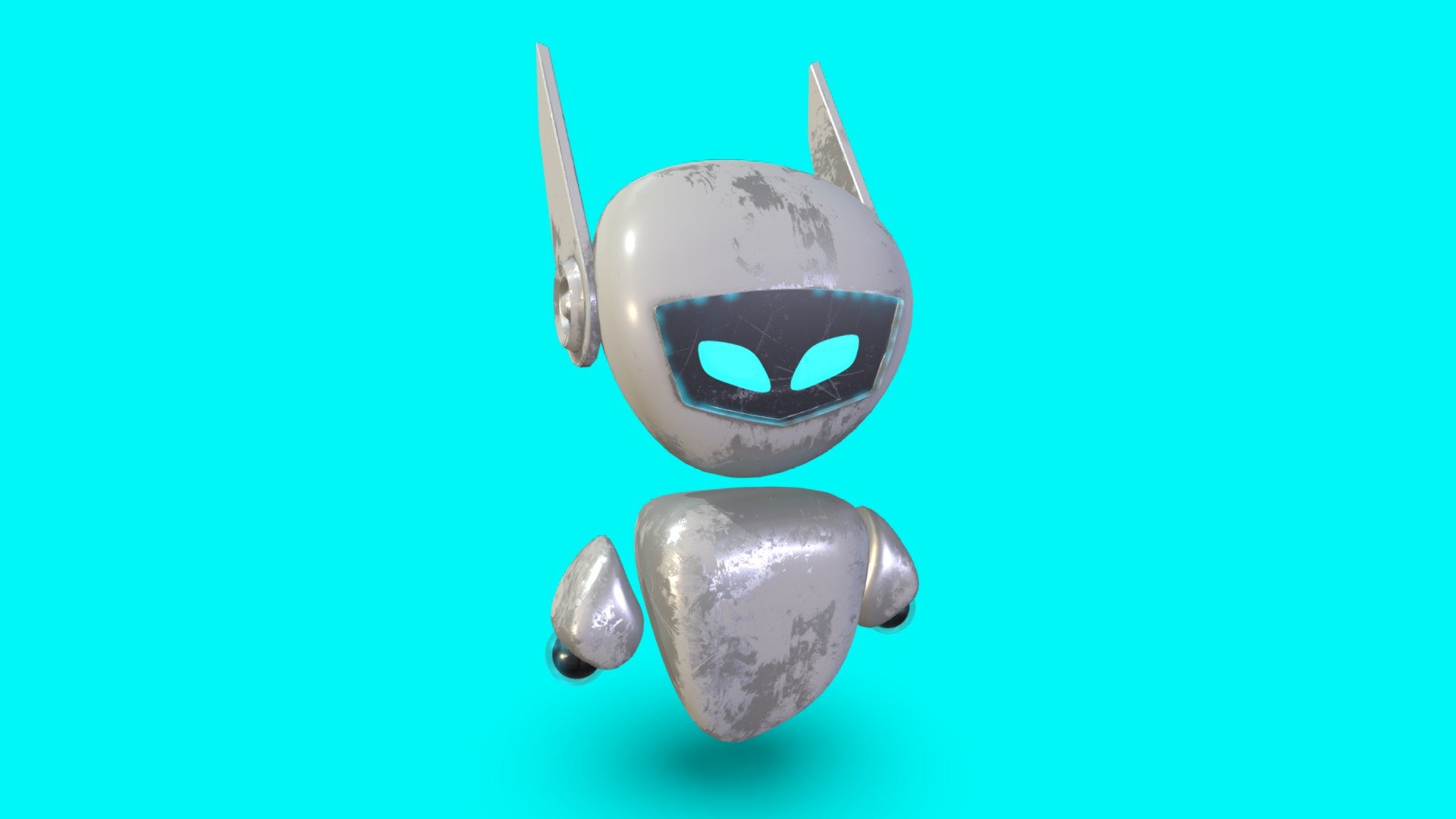 Service & Aid Robot - 3D model by MeteK [0dc0460] - Sketchfab