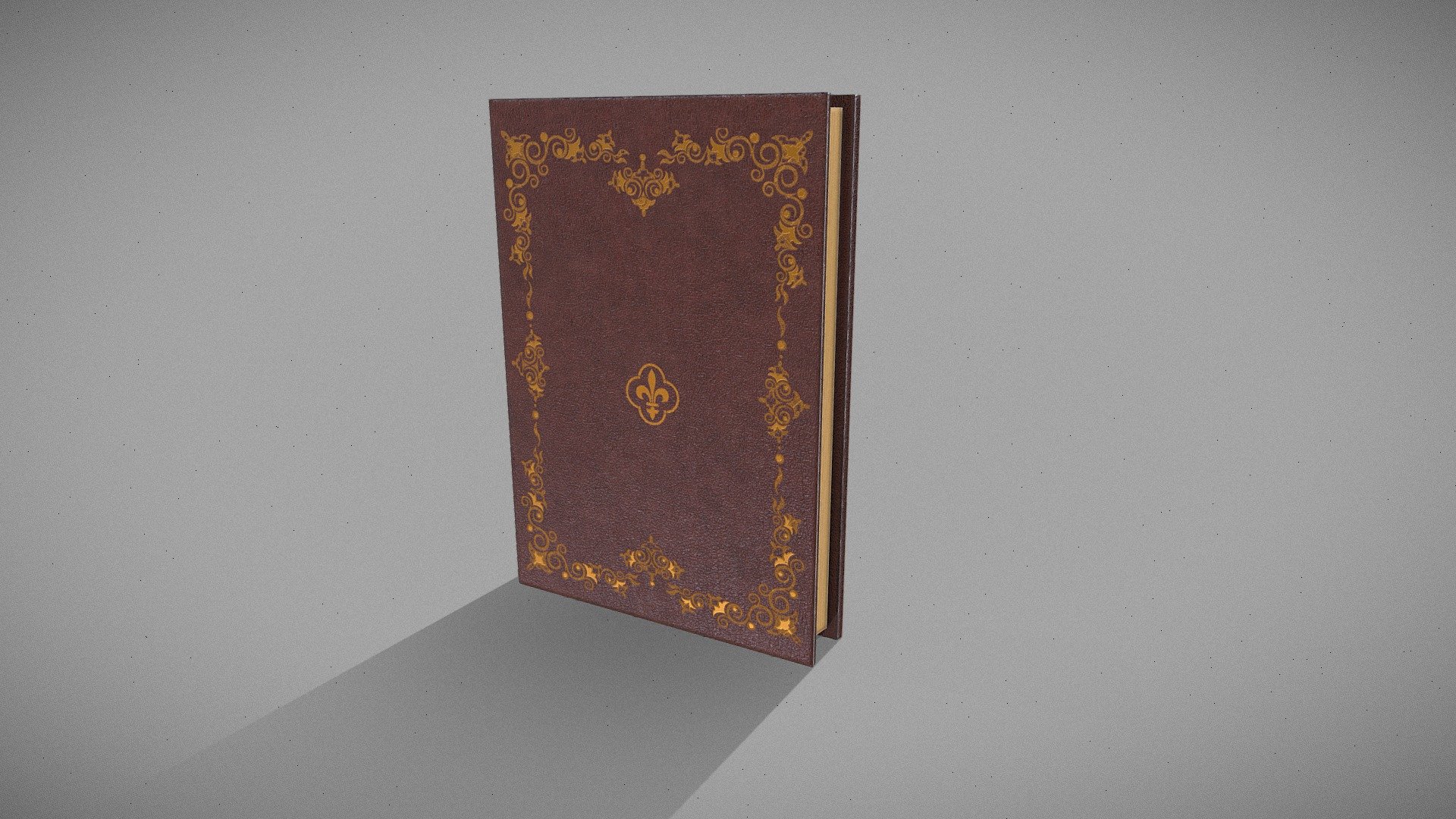 Vintage book - Download Free 3D model by Sousinho [0dc2d8a] - Sketchfab