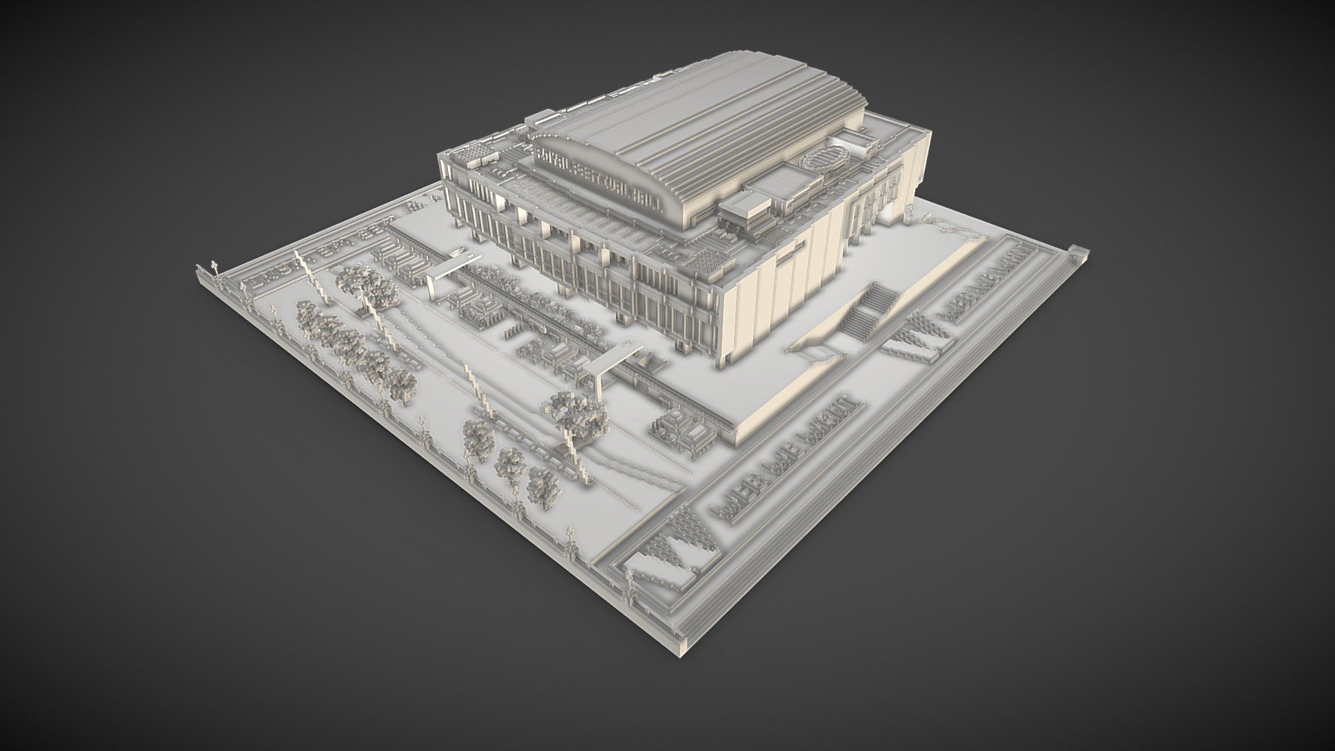 Royal Festival Hall - 3D model by BlockWorks [0dc3cb3] - Sketchfab