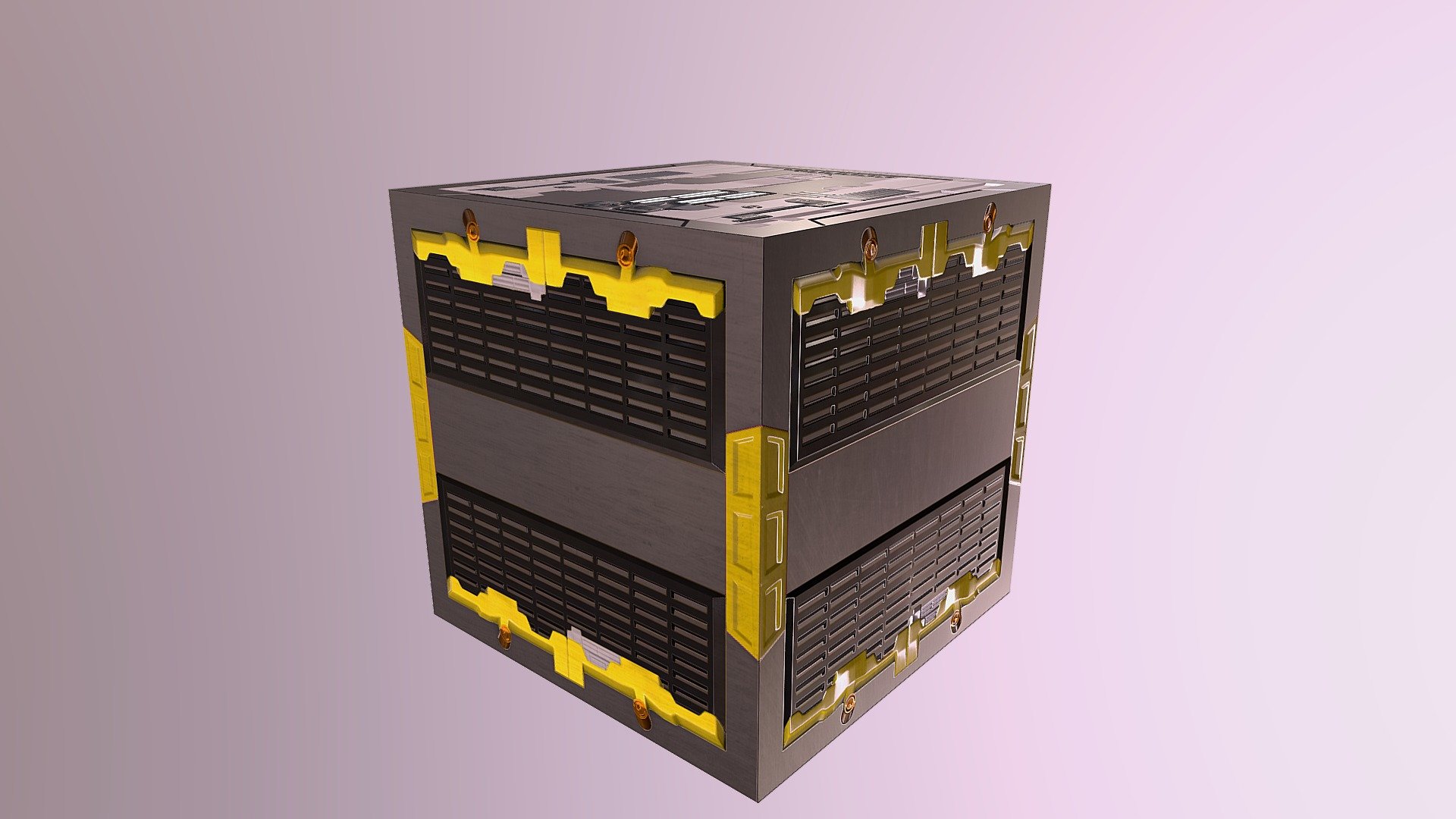 Box Doom Low - 3D model by Duh Fernando (@duh.mezza) [0dc3d31] - Sketchfab