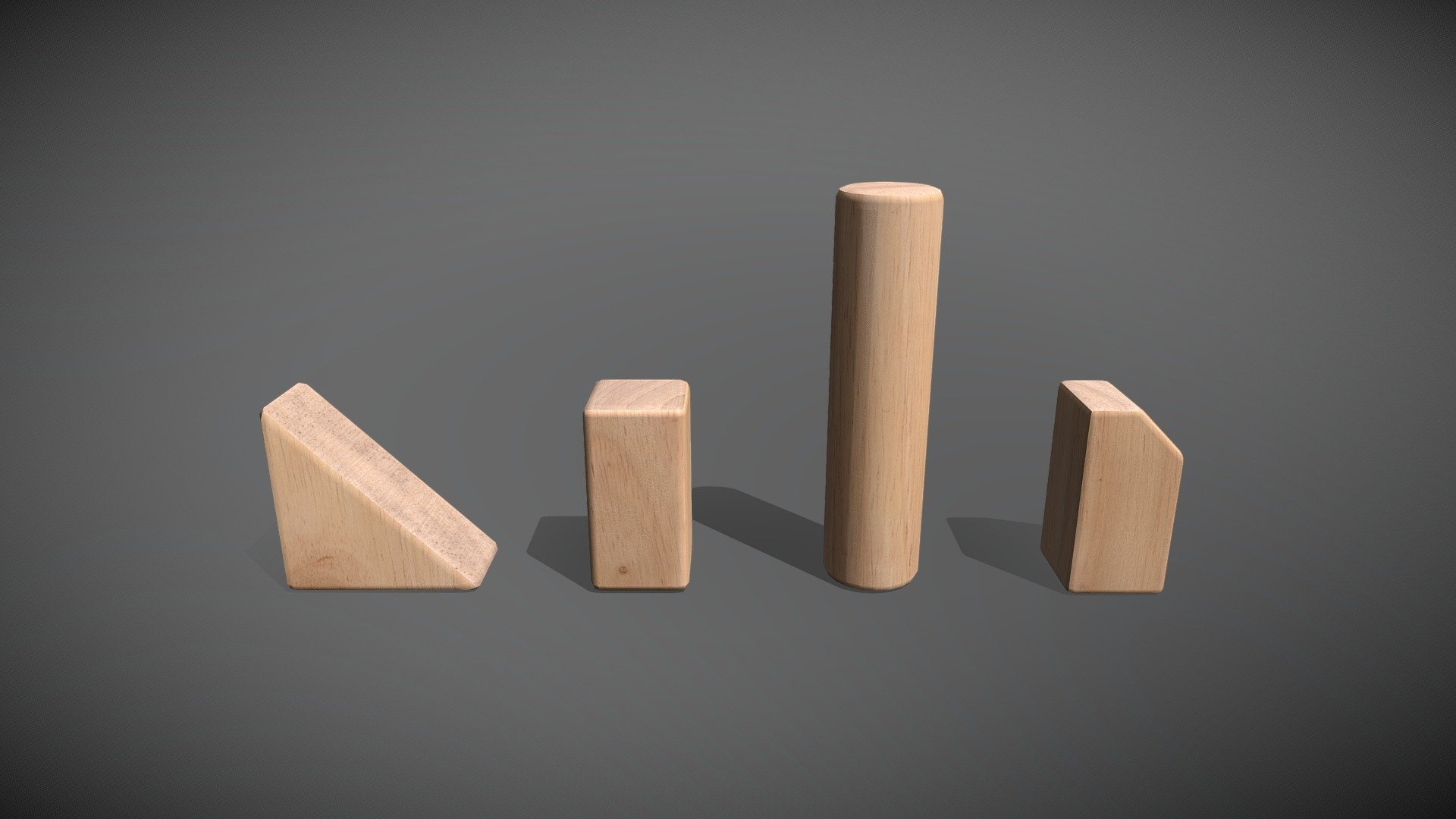 Basic Blocks - 3D model by jakebarrett [0dc415e] - Sketchfab