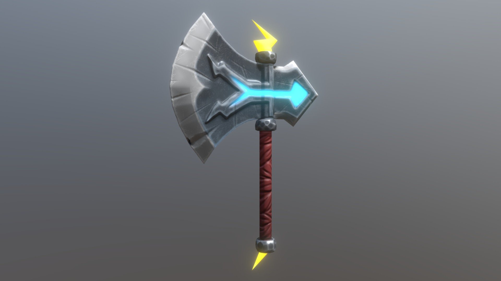 Stylised Axe - 3D model by extratax [0dc62db] - Sketchfab