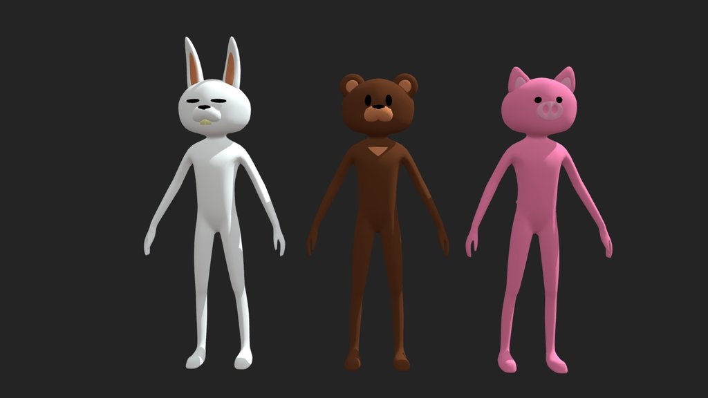 Anthropomorphic - A 3D model collection by SleepingTurtle - Sketchfab