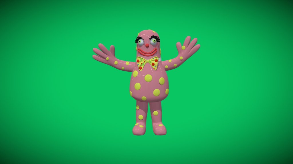 mr blobby - A 3D model collection by Doms Animation Studios ...