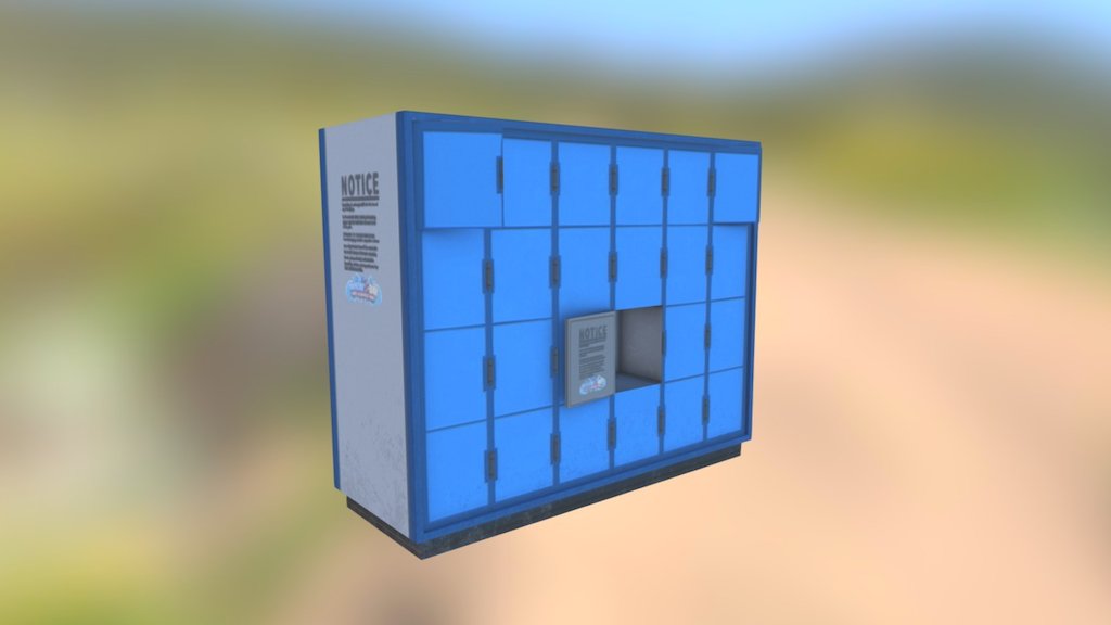 Locker - 3D model by Lewis Maxwell Brooks (@lewisbrooks) [0dc9c8d ...