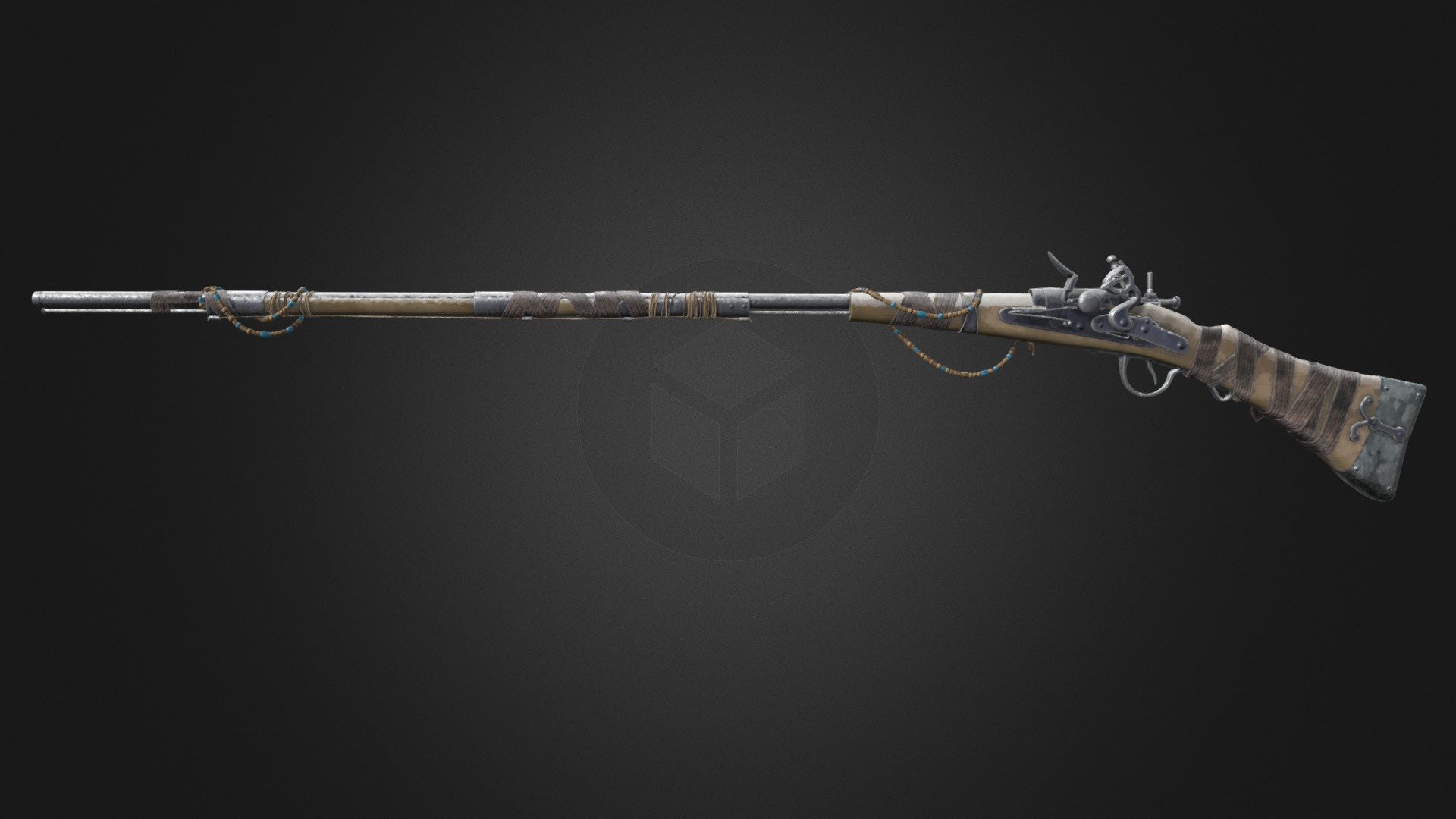 Stylized Frozen Rifle - 3D model by Adam Julien (@adam.julien15 ...