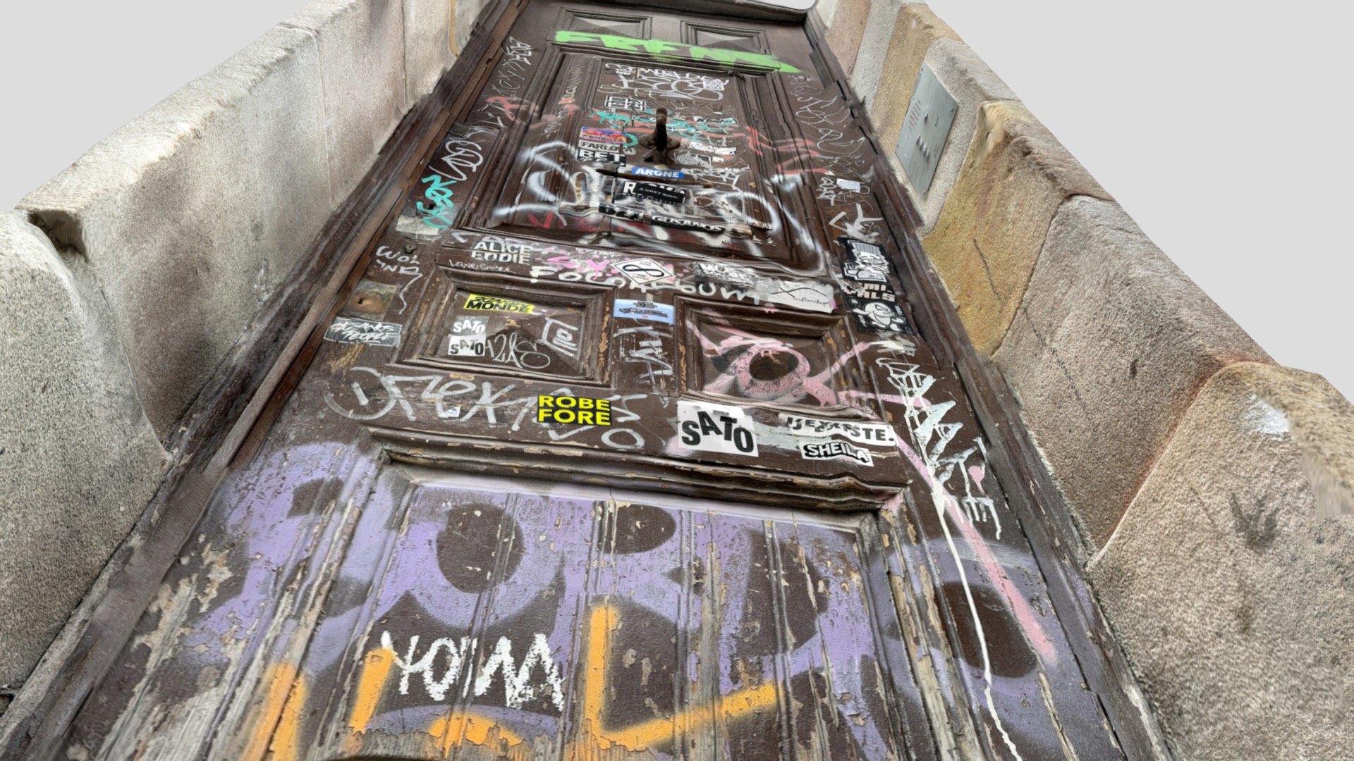 Blade_Runner Door_3 Barcelona [LR LS] - Buy Royalty Free 3D model by ...