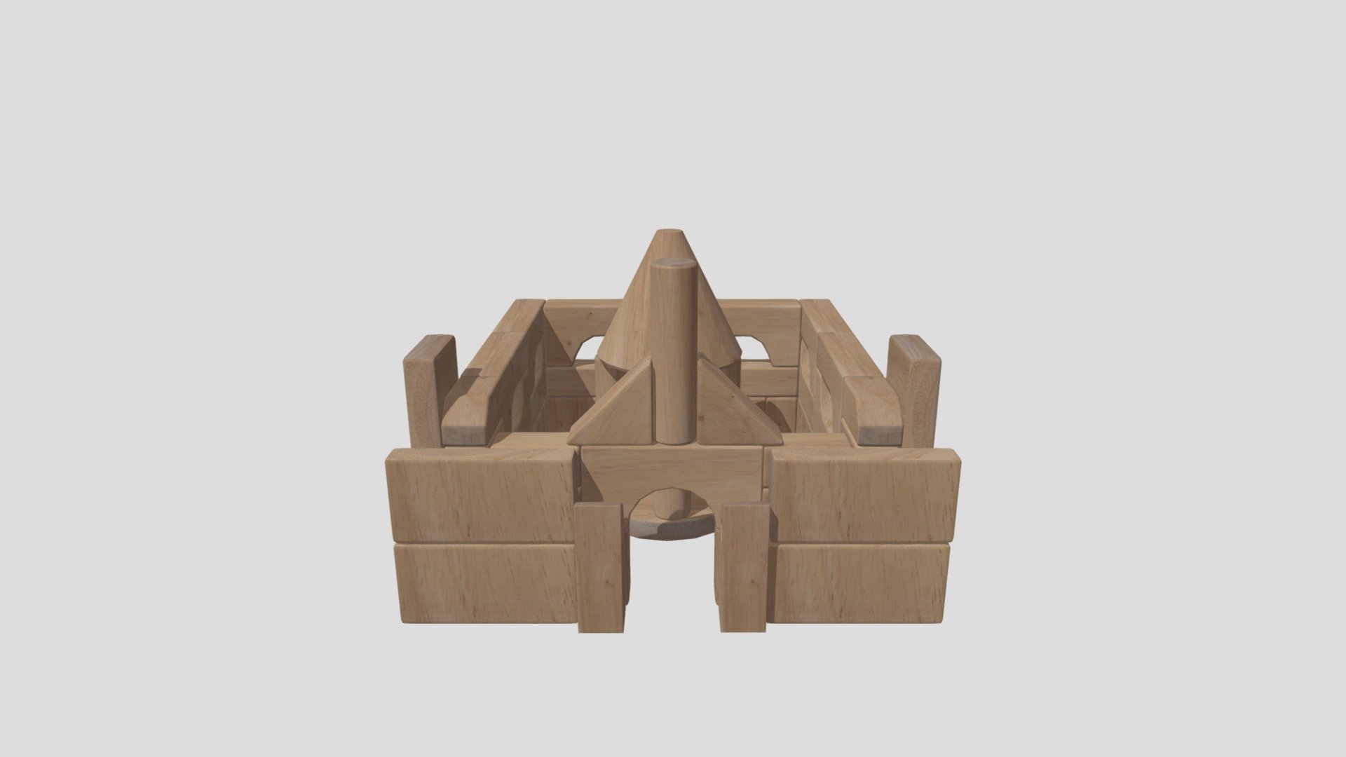 unit_block_castle - Download Free 3D model by NPelkey [0dceb5c] - Sketchfab