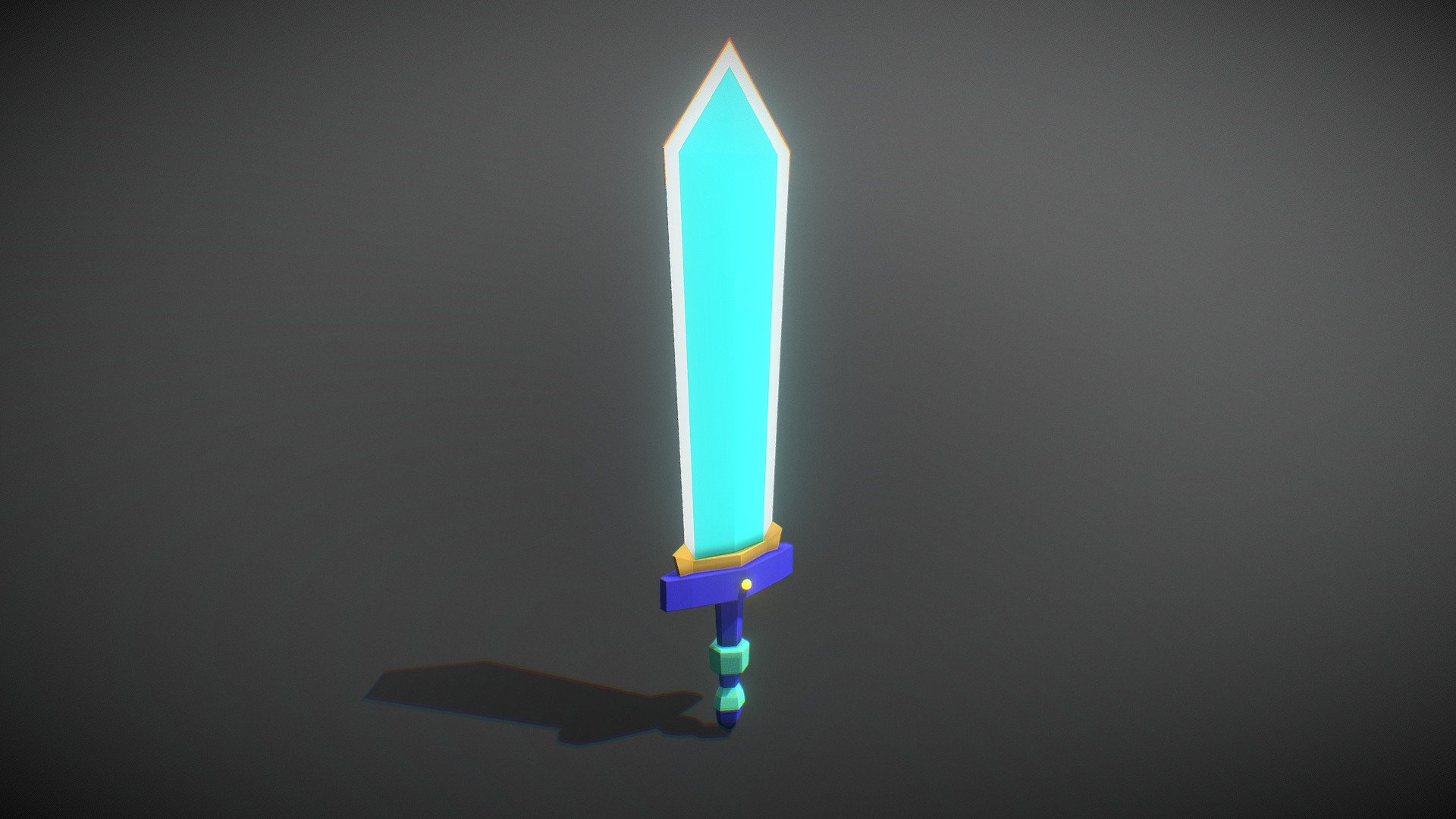 Sword Of Moonlight - 3D model by bennyy [0dd0015] - Sketchfab