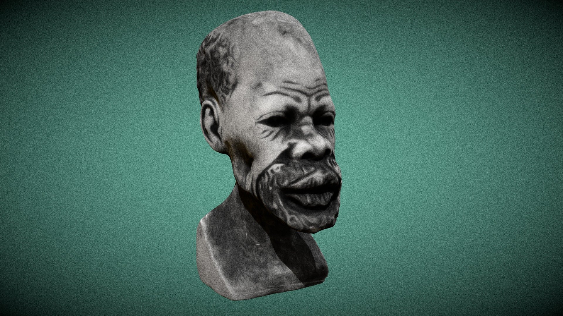 African head sculpture - Buy Royalty Free 3D model by 3dcapture.co.uk ...