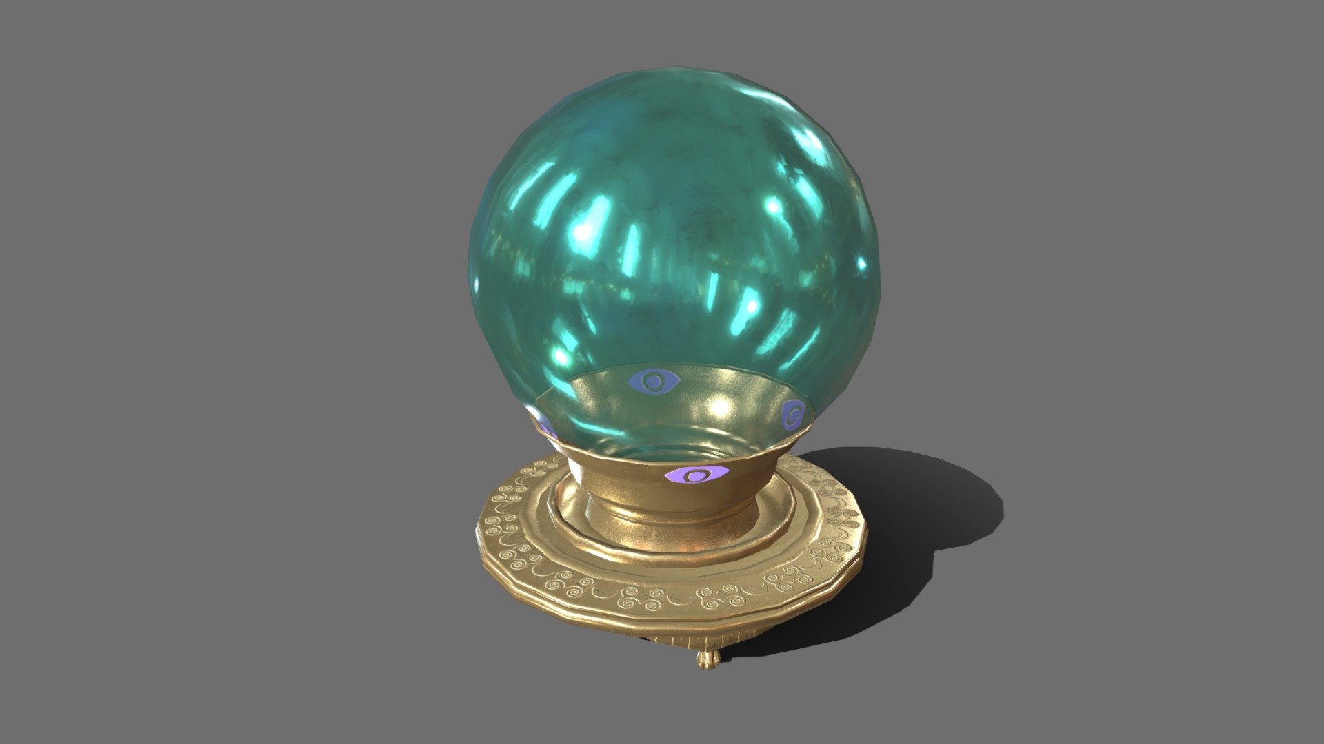 crystalBall - 3D model by emistew14 [0dd3973] - Sketchfab