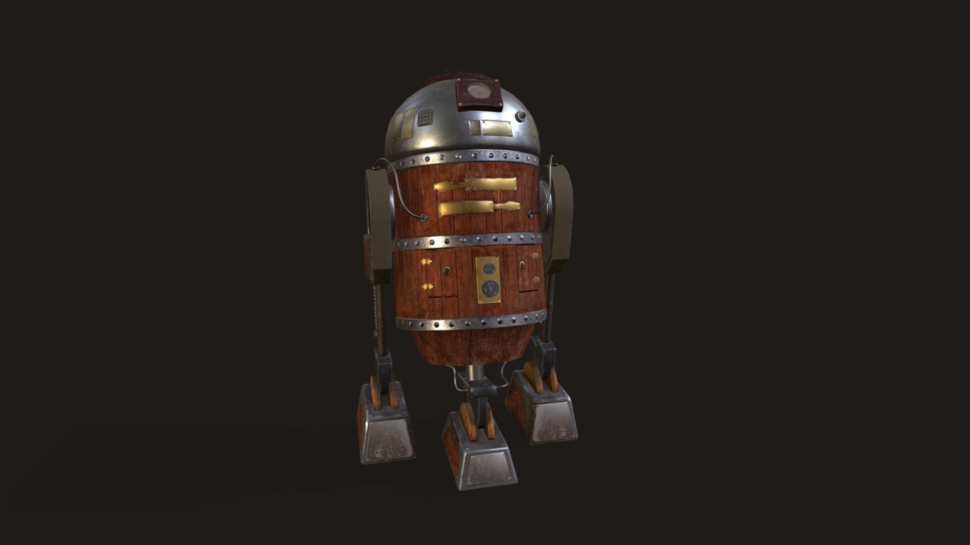 Robot R2D2 - Buy Royalty Free 3D model by taya_sleep (@taya.sl1999 ...