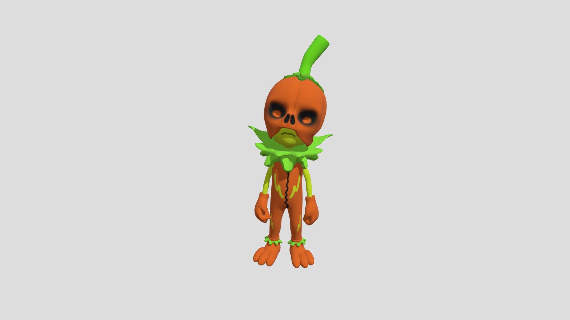 jim jack o - 3D model by customsick (@customsicks) [0dd6f0d] - Sketchfab
