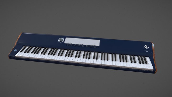 Midi-keyboard 3D models - Sketchfab