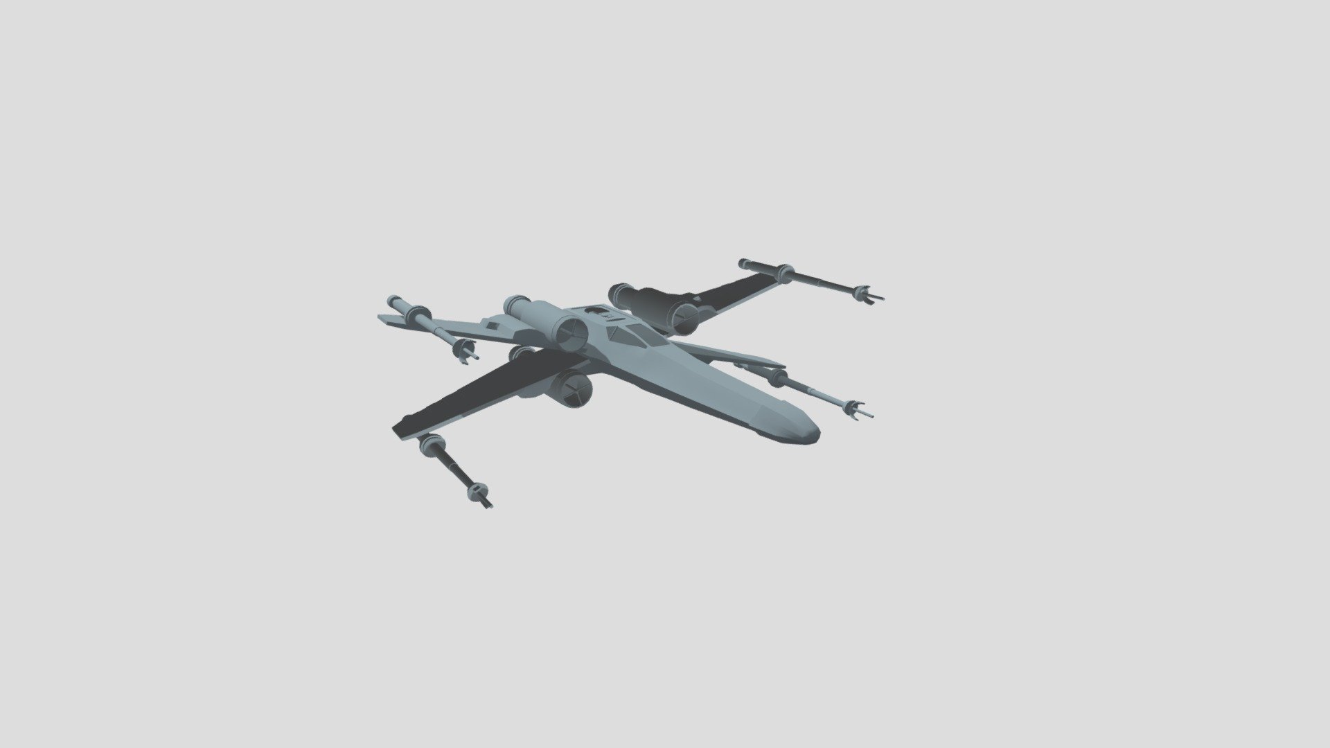 X Wing - 3D model by illius [0dd8a1f] - Sketchfab