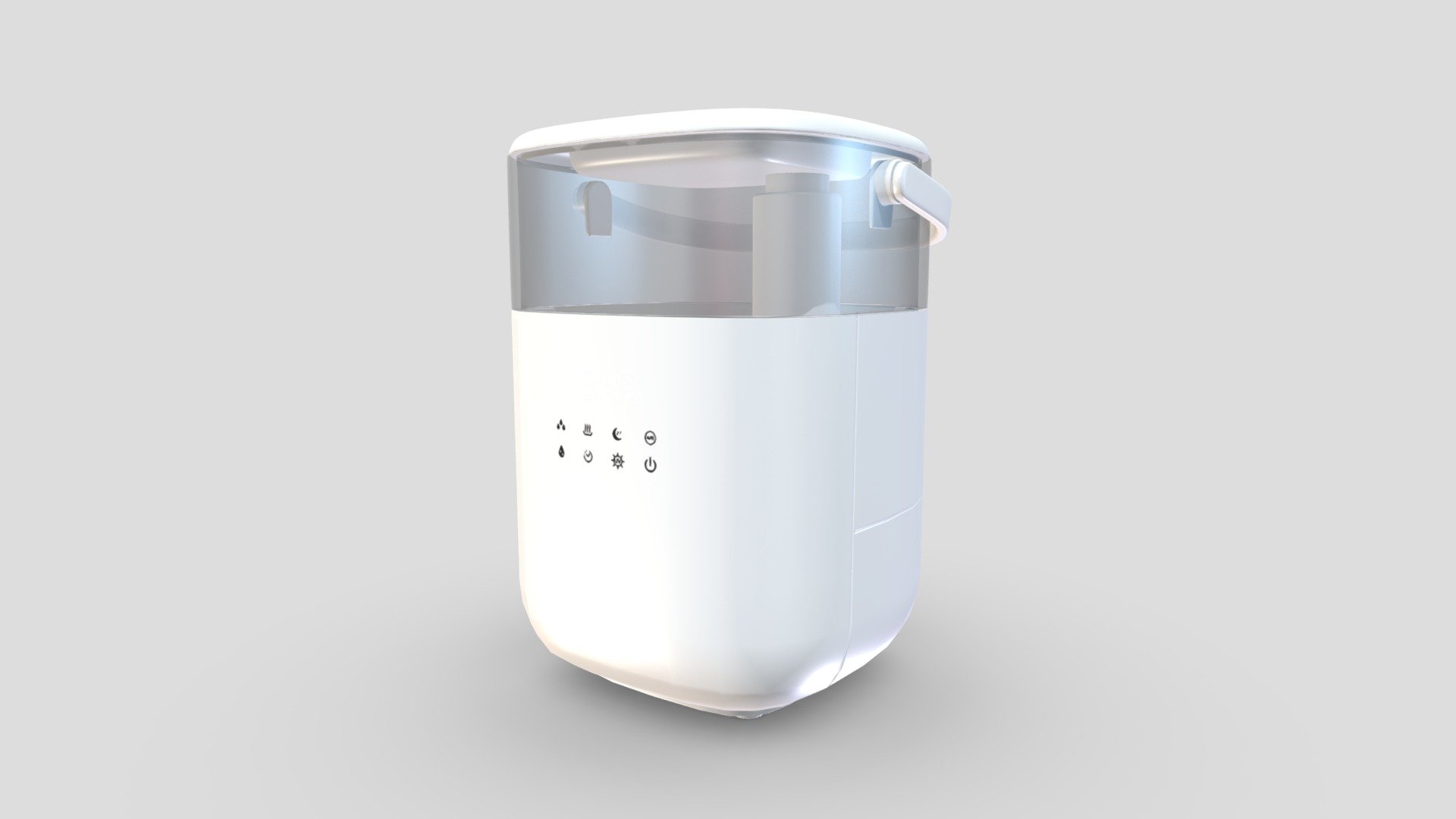 Washing Heating Dual Humidifier - Buy Royalty Free 3D model by interior ...
