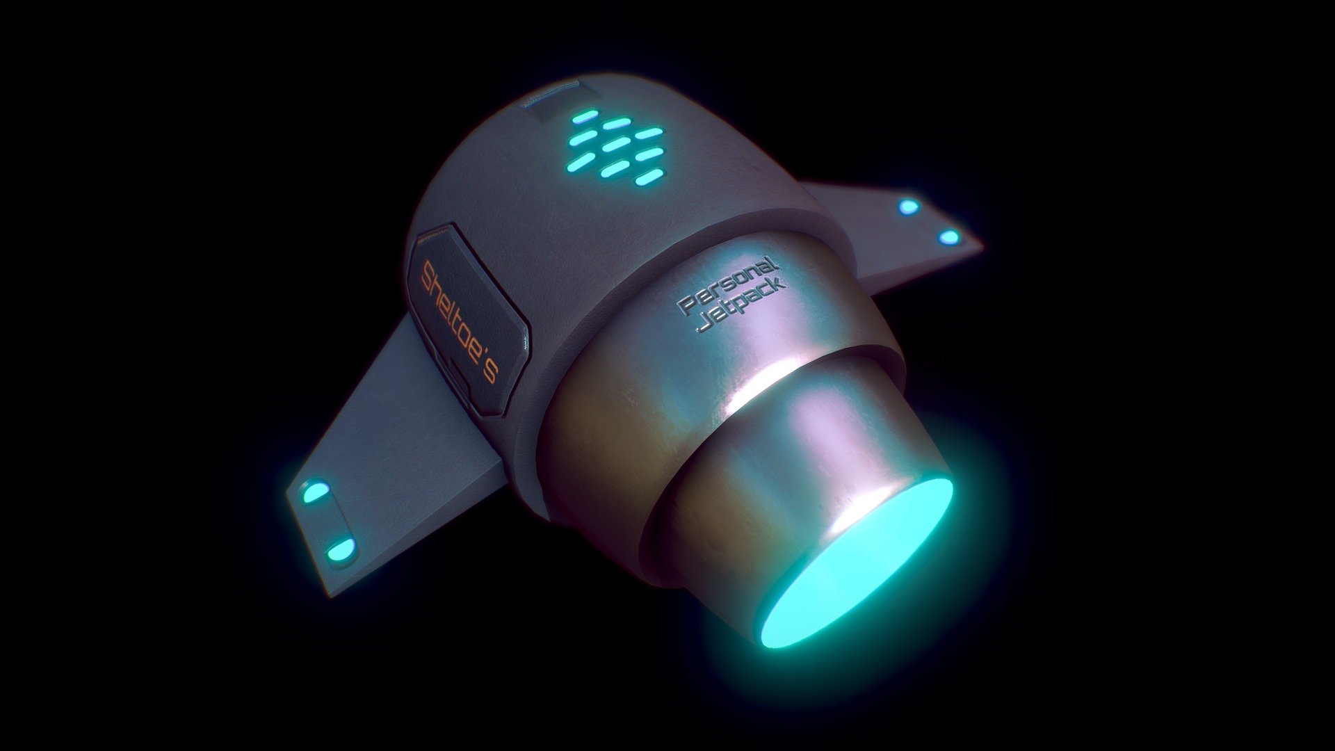 Jetpack - 3D model by Alizée BOURBON (@alibabalaboss) [0ddaafc] - Sketchfab