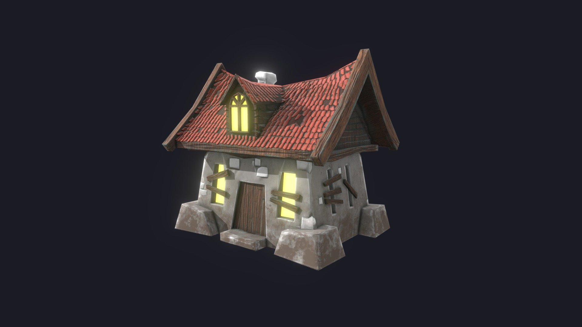 Witch house - 3D model by k.tyumencev [0ddb02e] - Sketchfab