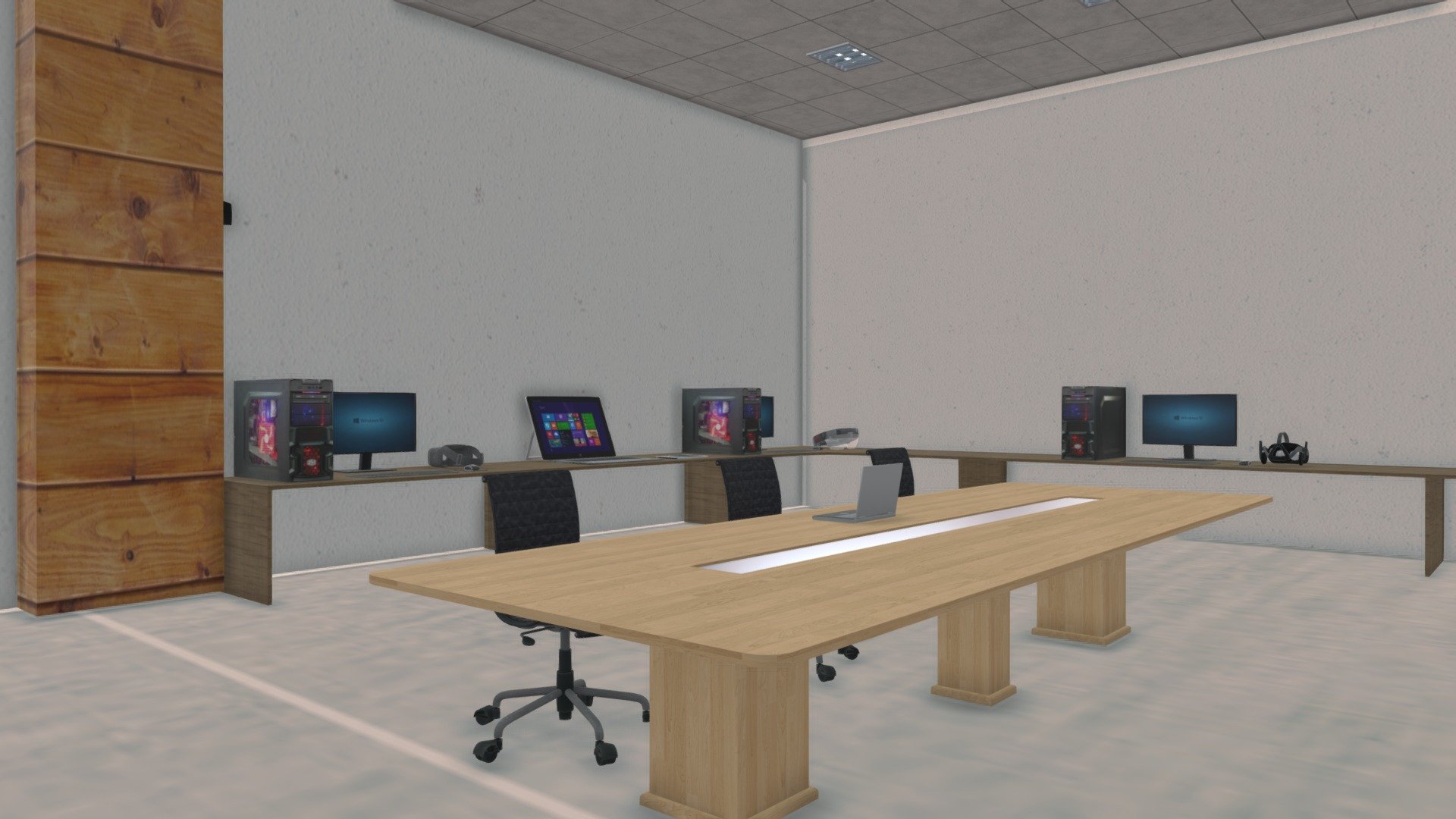 Lab Room - 3D model by Virtual Reality (@simulanis) [0ddcc4b] - Sketchfab
