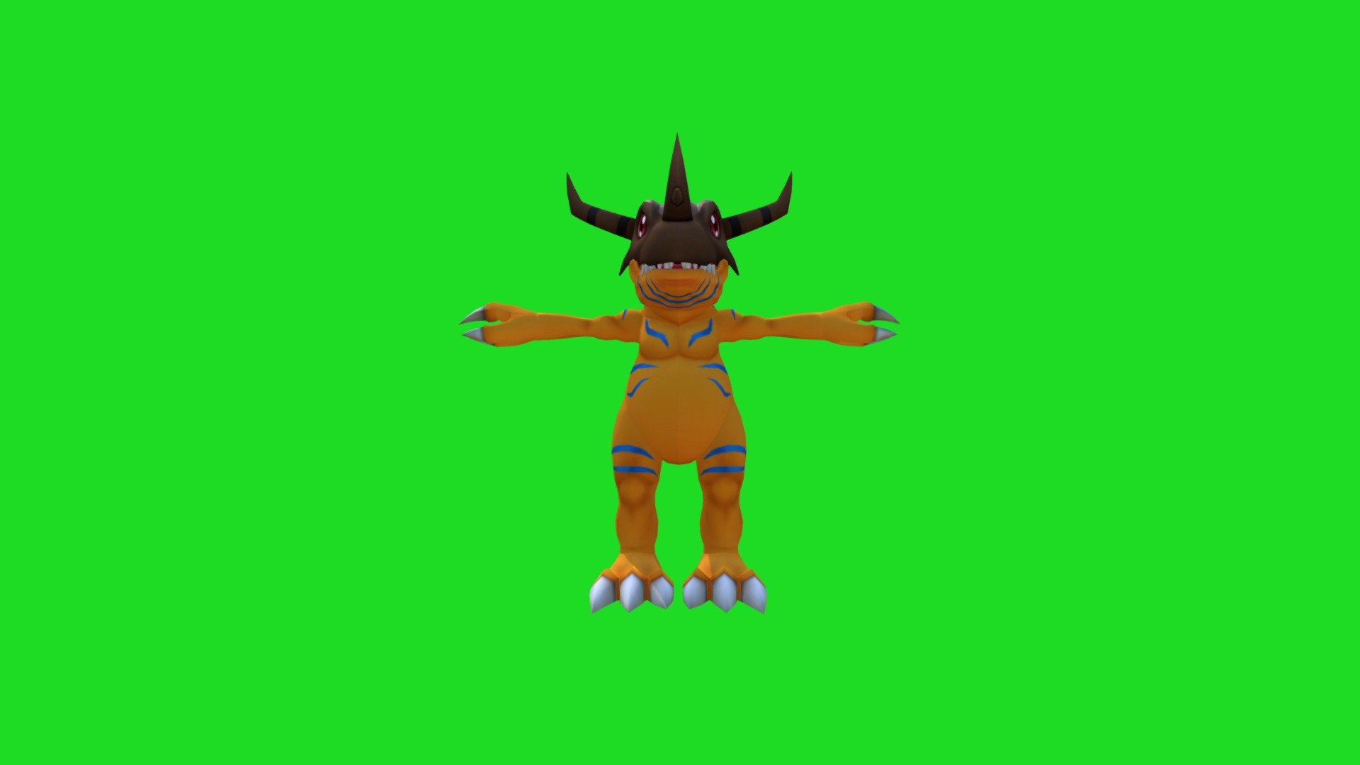 Greymon - 3D model by akennedy007 [0dddc2f] - Sketchfab