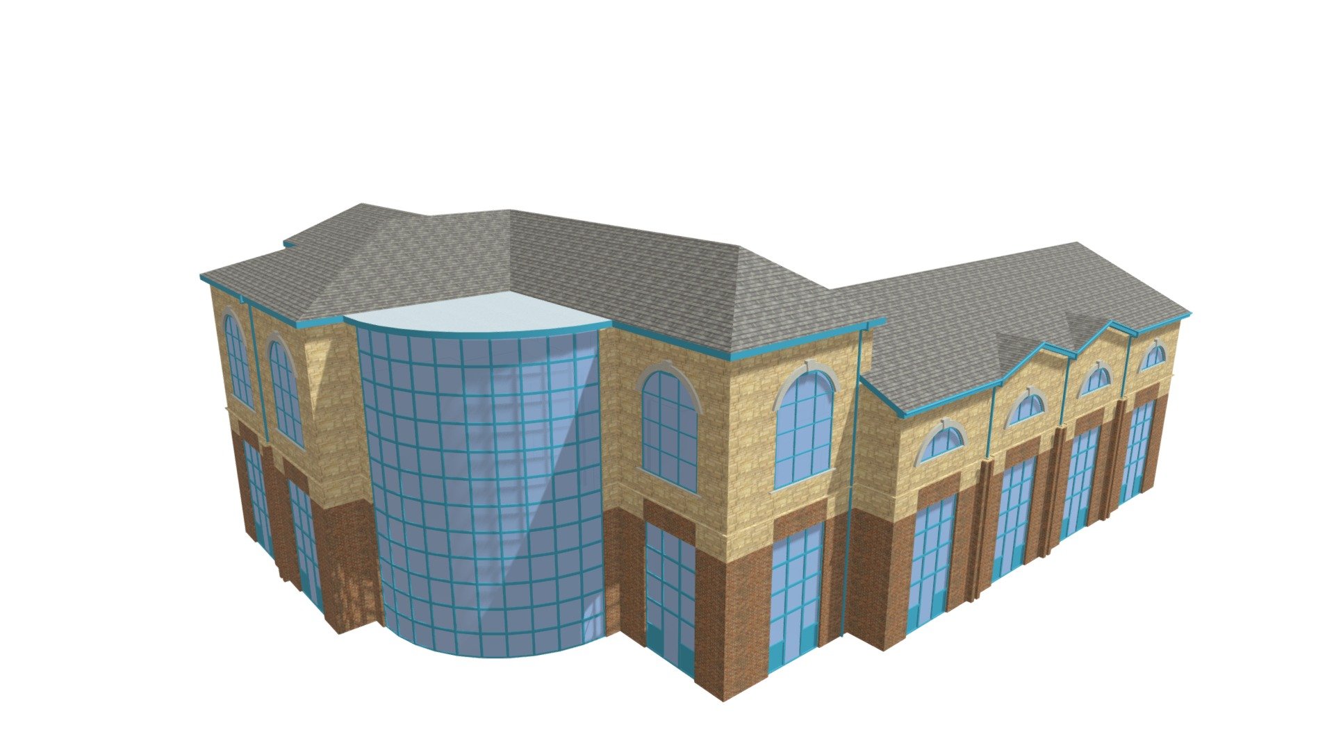 Monteagle Court Barking - 3D model by Hughes_and_Salvidge [0dde06b ...