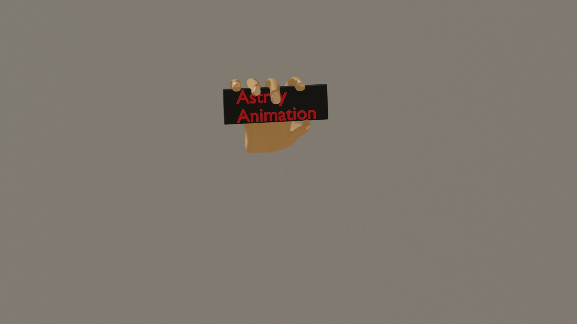 Hand Logo Anim - 3D model by CWcomptech (@tking) [0ddefa3] - Sketchfab