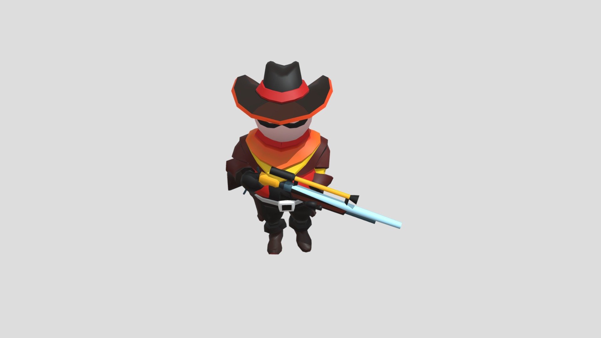 bandit_02_walk - 3D model by CC (@ccsf) [0ddf0f7] - Sketchfab