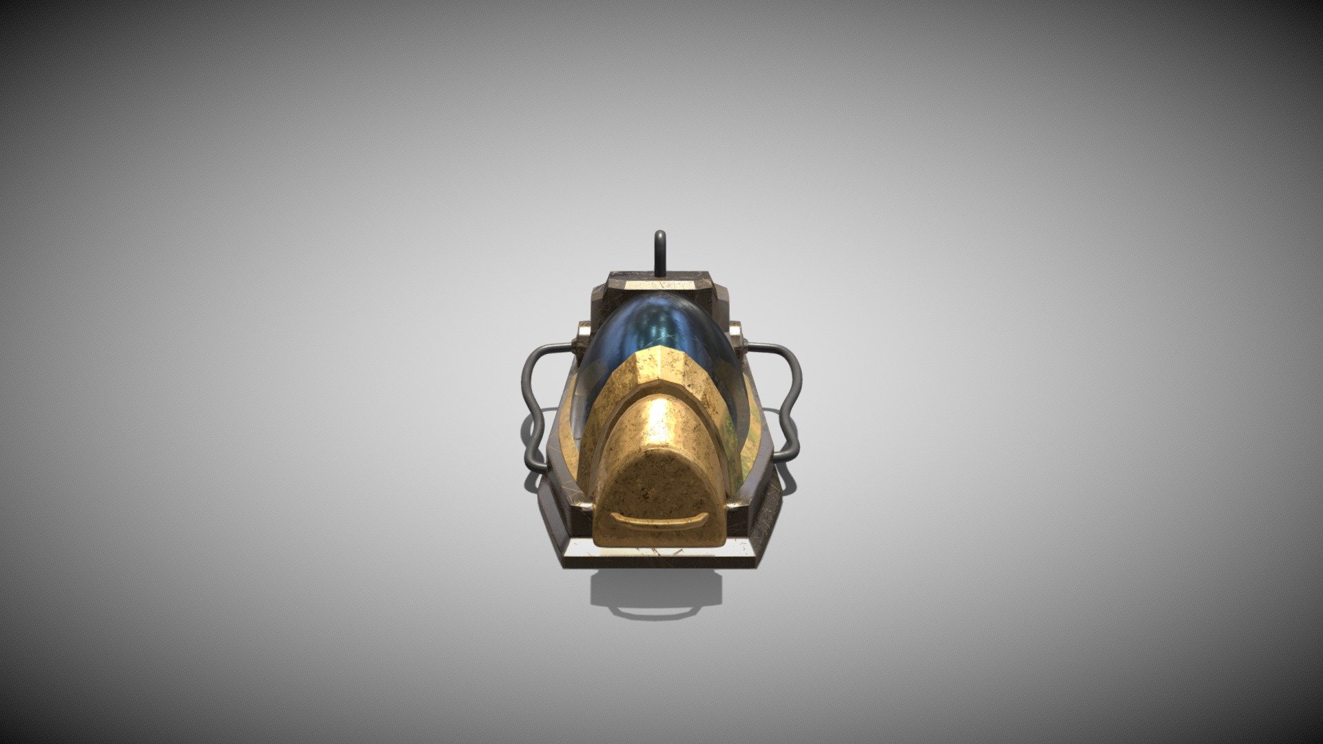 Sci-fi Machine Healing pod - Download Free 3D model by Glazeru [0ddf63a ...