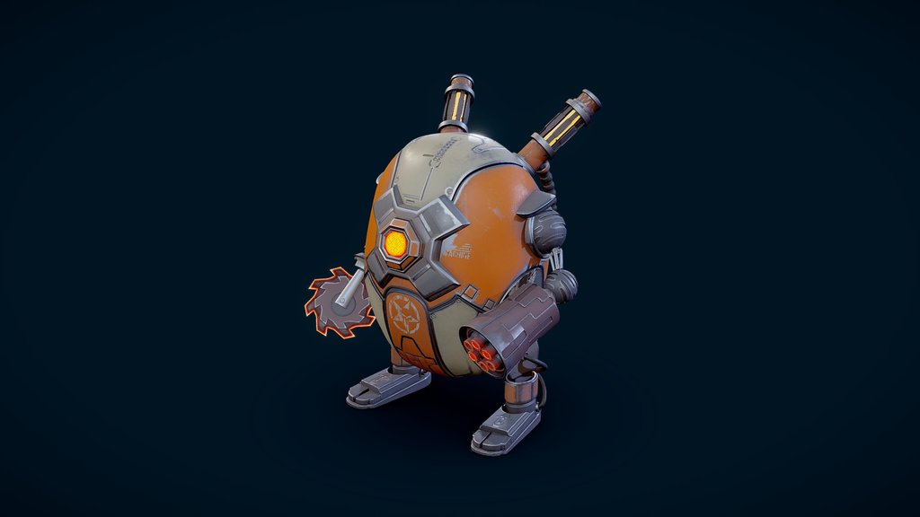 refs - sci-fi - bots mechs cyborgs and androids - A 3D model collection ...