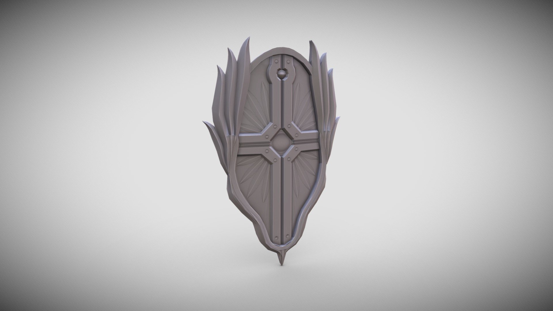 Arthur Shield Low Poly - Buy Royalty Free 3D model by joshopel [0de1c62 ...