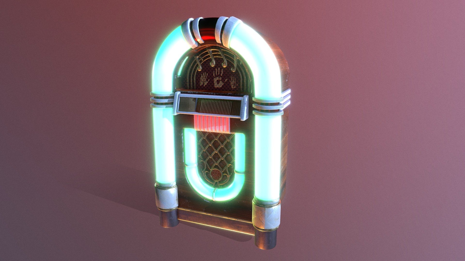 Jukebox - Buy Royalty Free 3D model by Harold P. de Boer (@Harold1995 ...