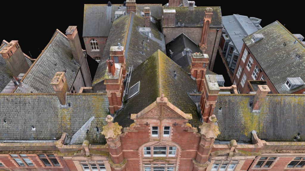 refs - city and town scans - buildings - modernish - A 3D model ...