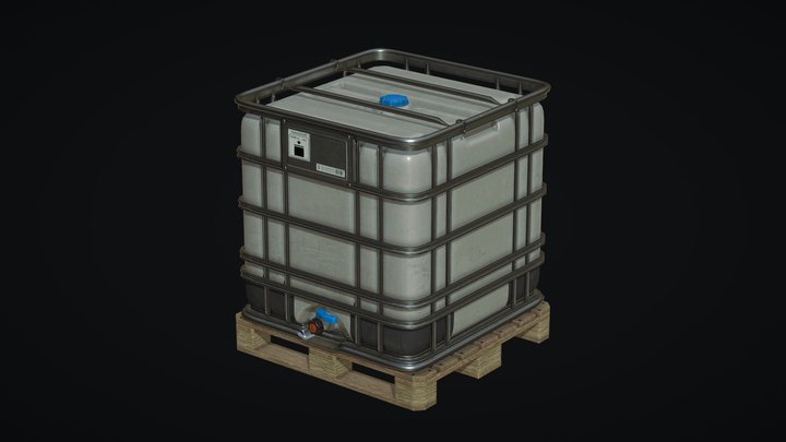 Jerrican 3D models - Sketchfab