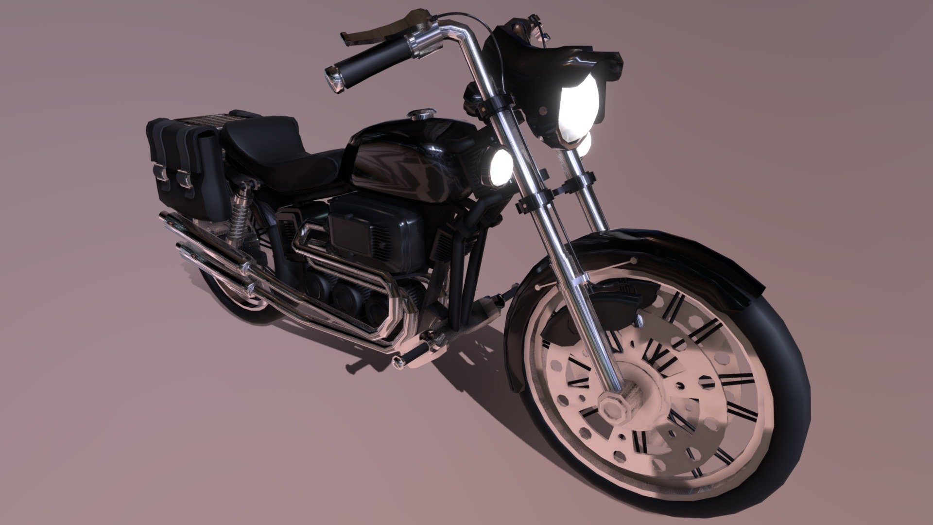 Old Motorbike - Download Free 3D model by harway [0de6dde] - Sketchfab