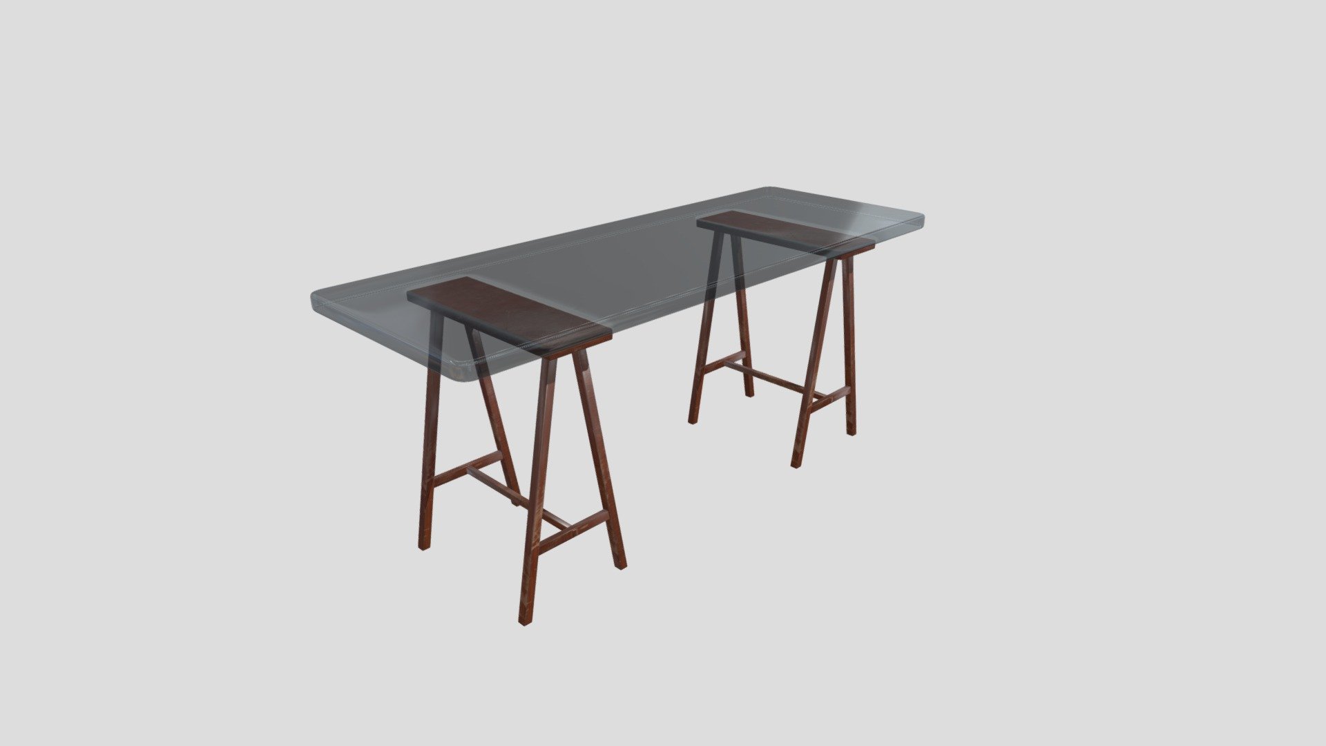 glass easel table - 3D model by Burgot7 [0de78c9] - Sketchfab