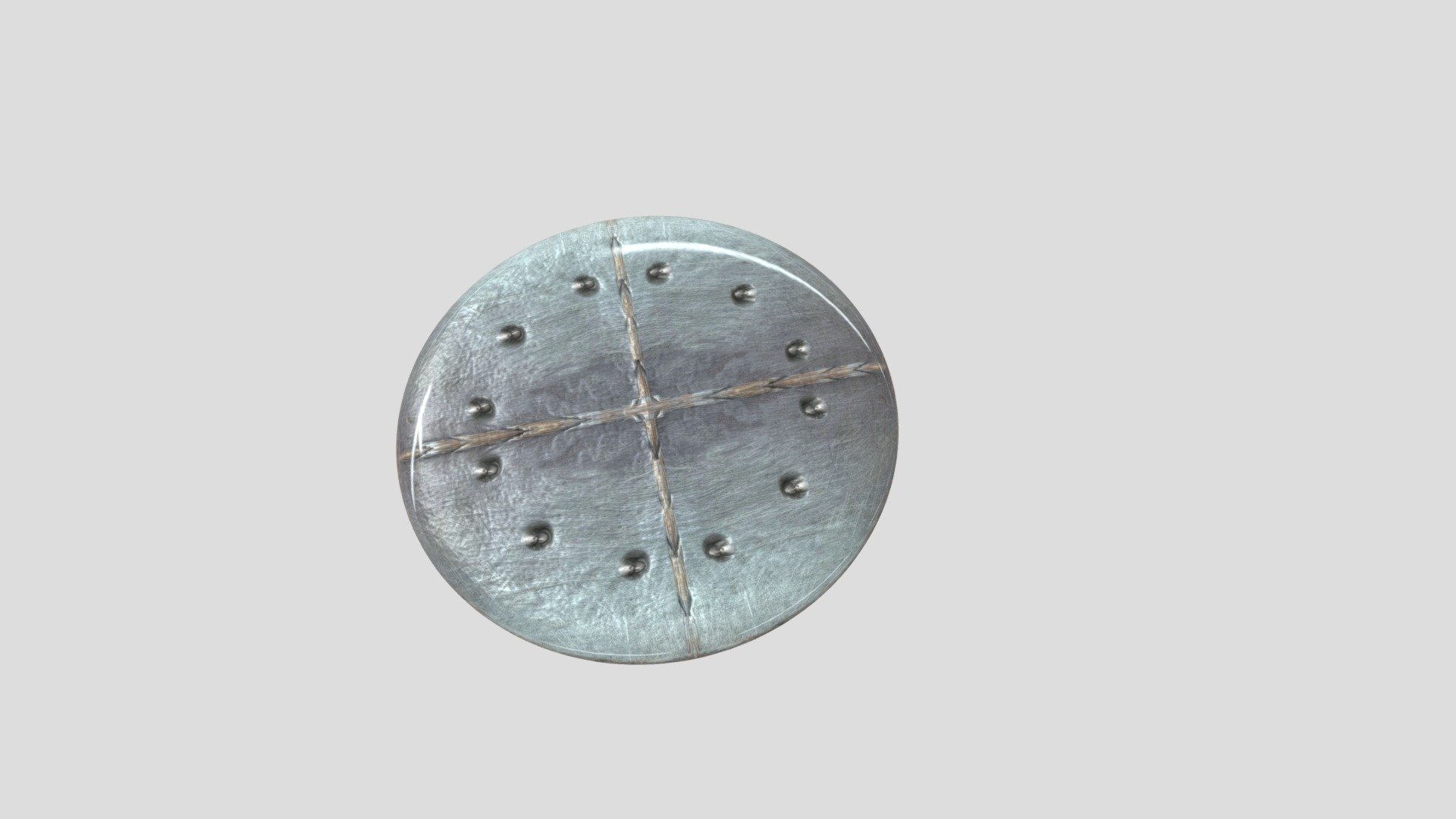 Round shield - Download Free 3D model by t_souther [0de8631] - Sketchfab