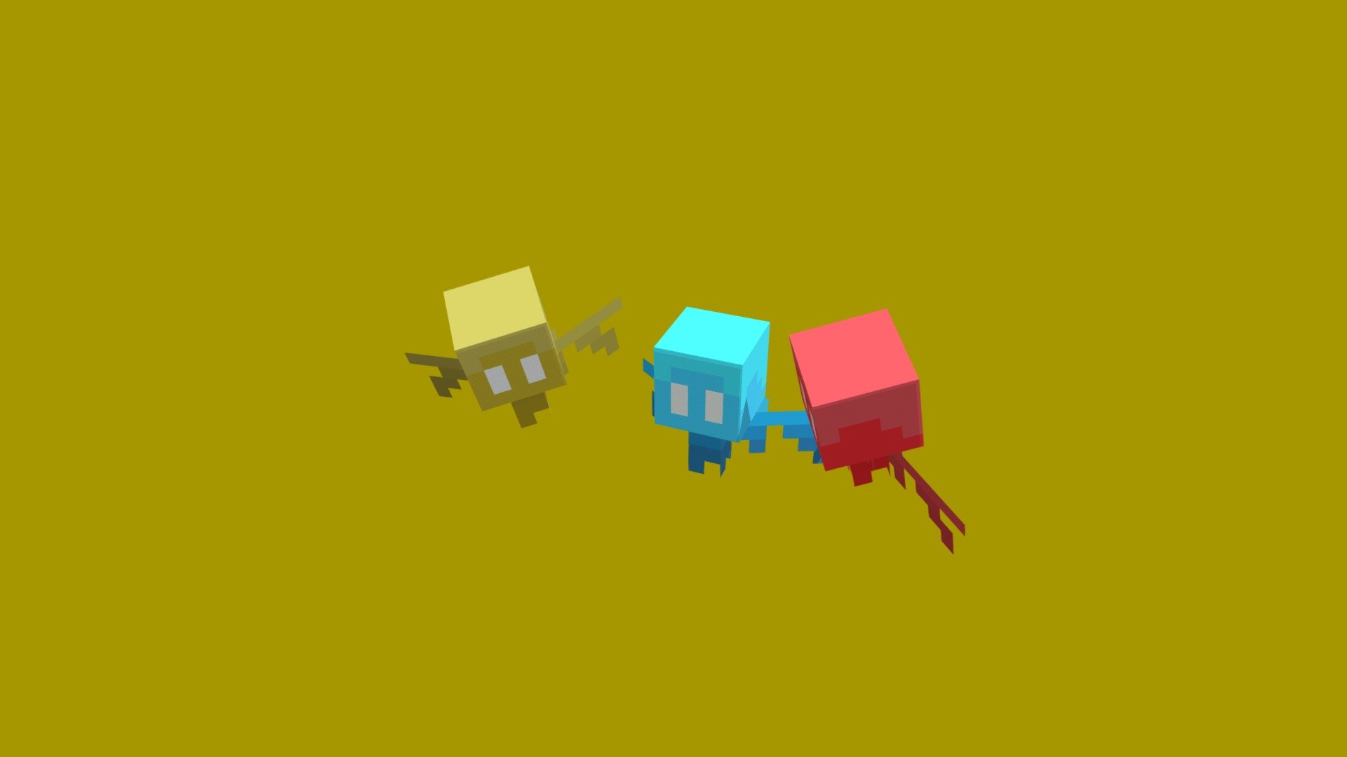 {Minecraft} Allay and Friends - Download Free 3D model by ContinuedOak ...