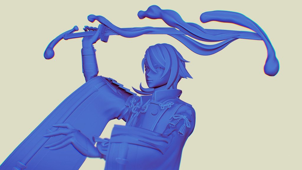 Genshin - A 3D model collection by SuperDiemon - Sketchfab