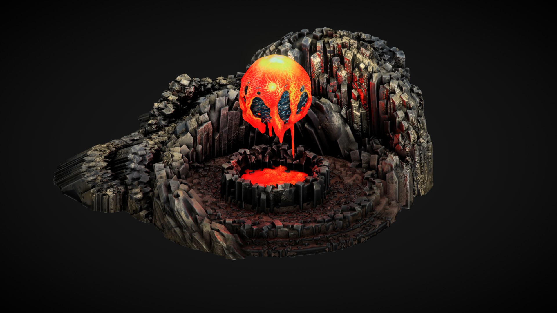 Fantasy Rocks - Partilce Study - 3D model by 3D Viking (@supirioth ...