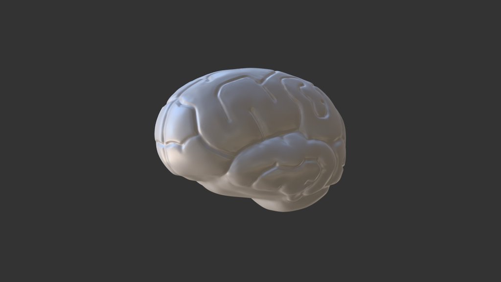 Brain Sculpt June 7 - 3D model by Josh Clifton (@joshthevanity ...