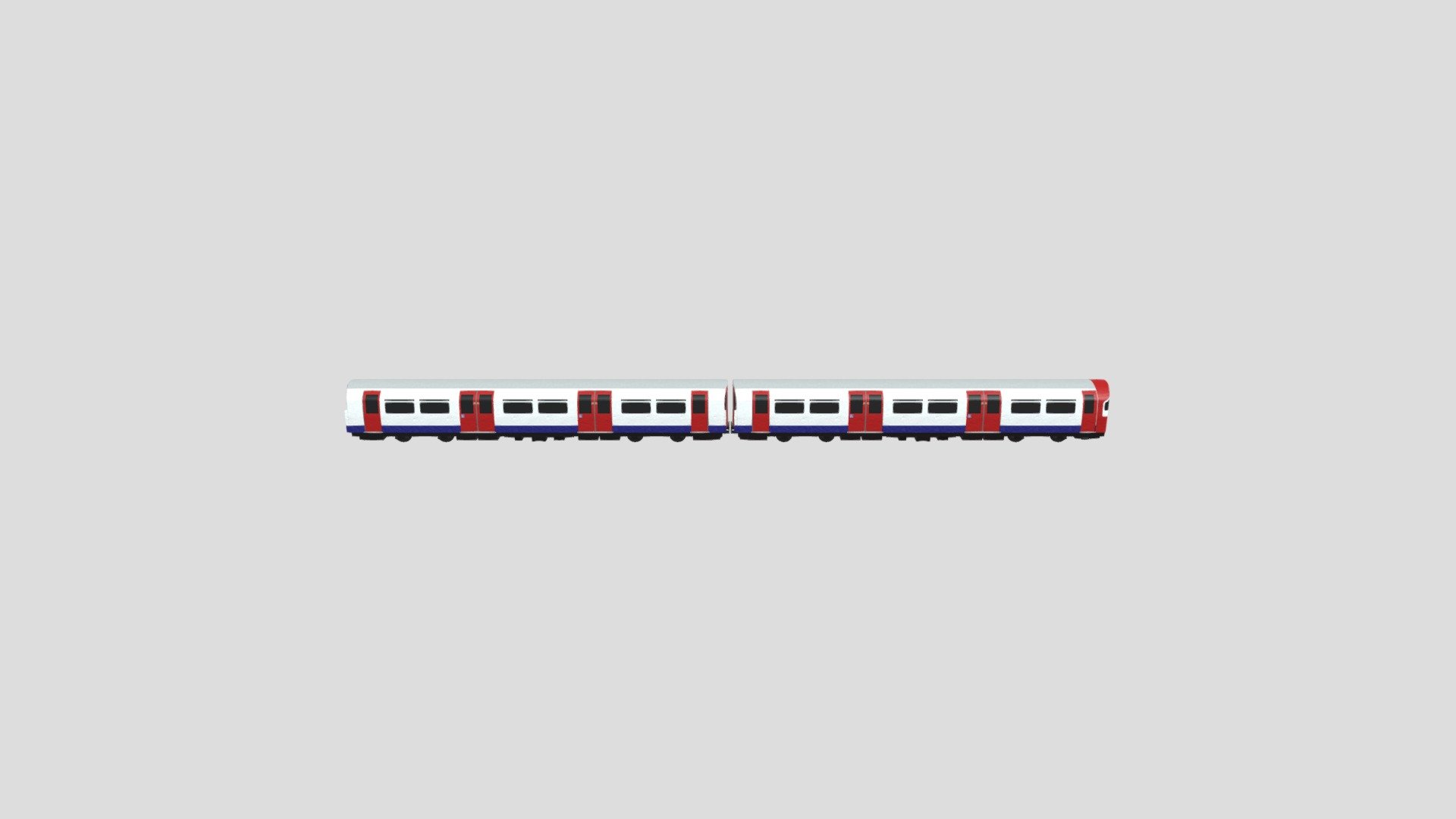 Tube Train - 3D model by ctpsr [0def564] - Sketchfab