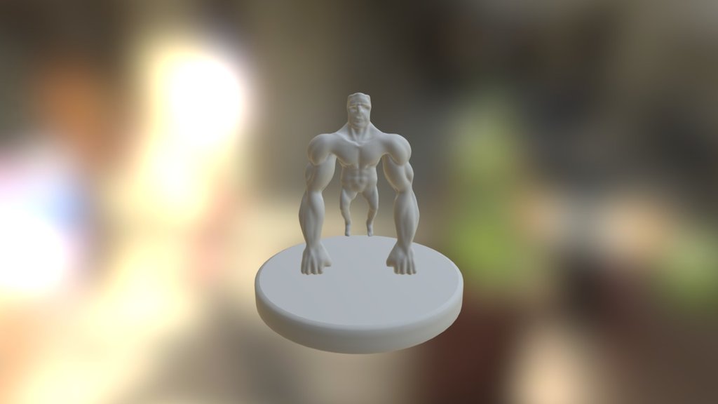 Statue - 3D model by Stig Ingve (@stigi) [0defce3] - Sketchfab