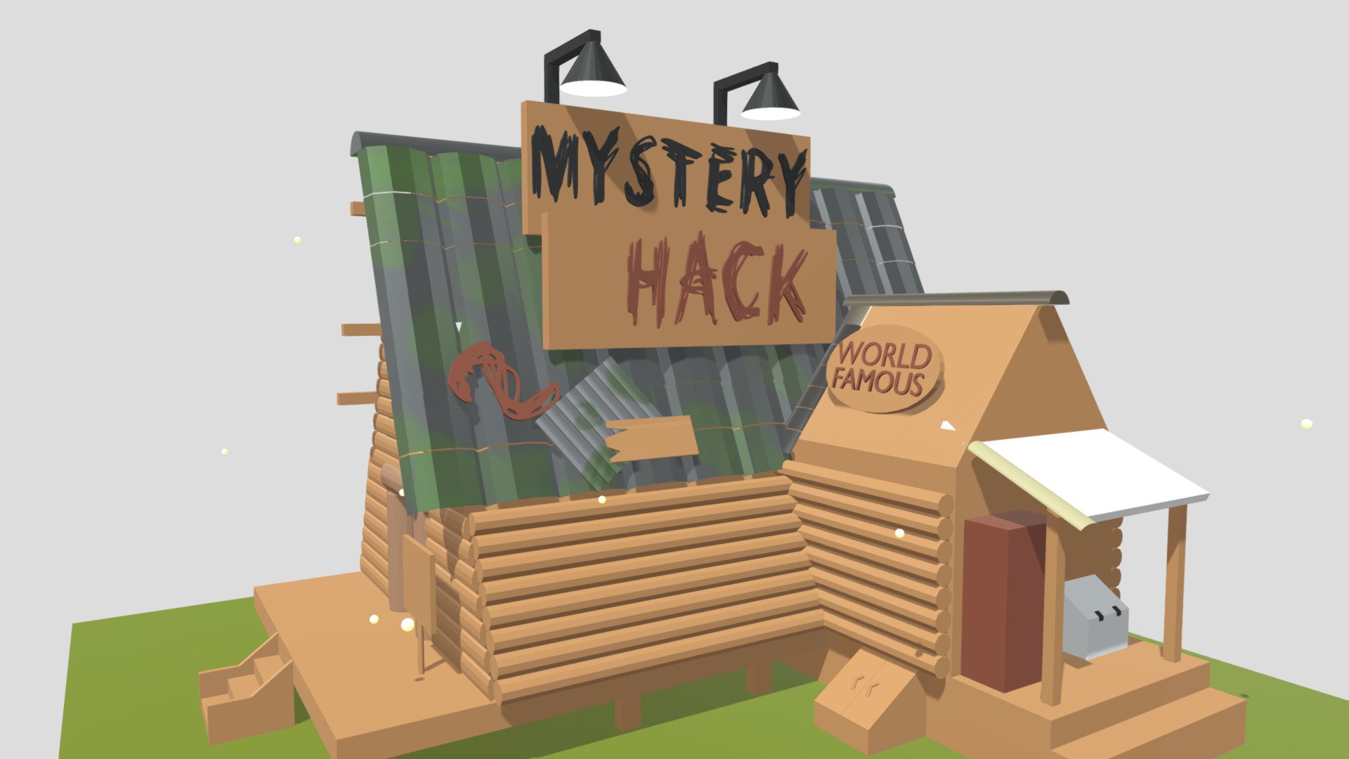 Mystery Shack from gravity falls - 3D model by neusquare [0df2b63 ...