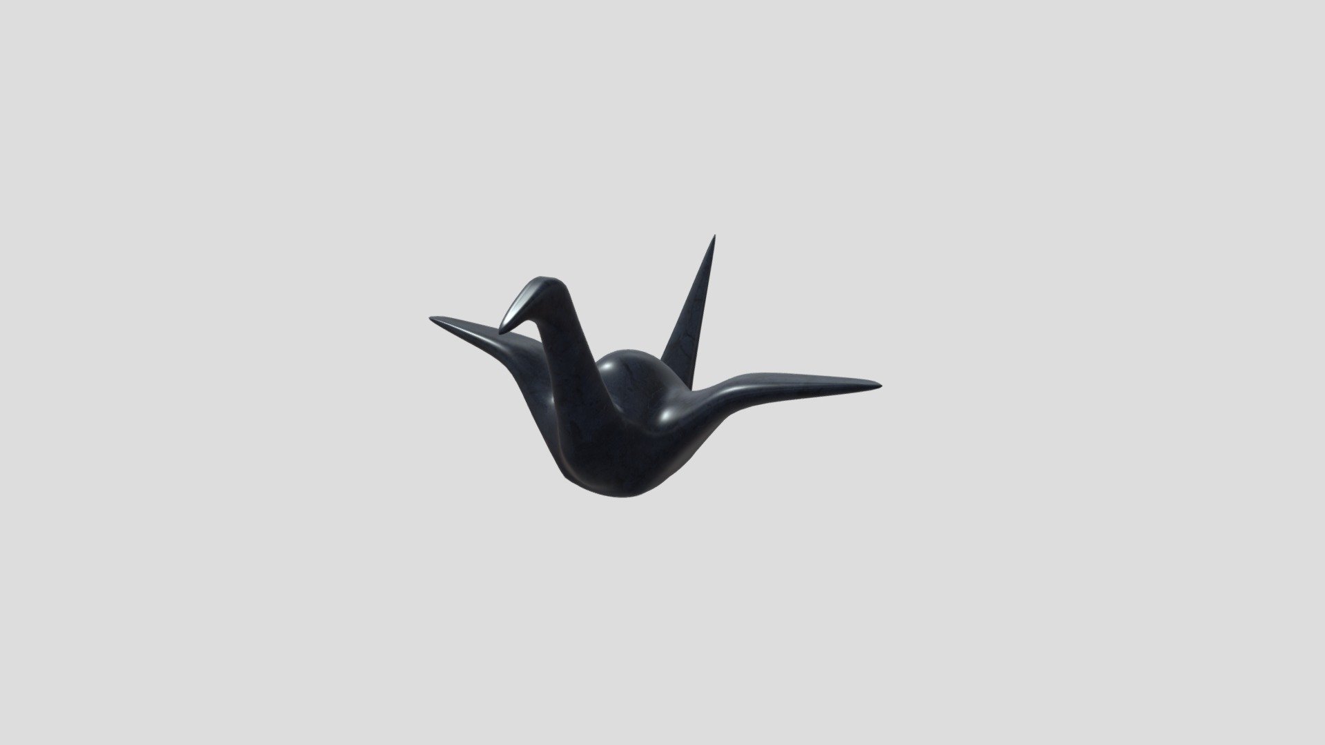 Black Marbel Tsuru - 3D model by maycianni [0df5b9b] - Sketchfab