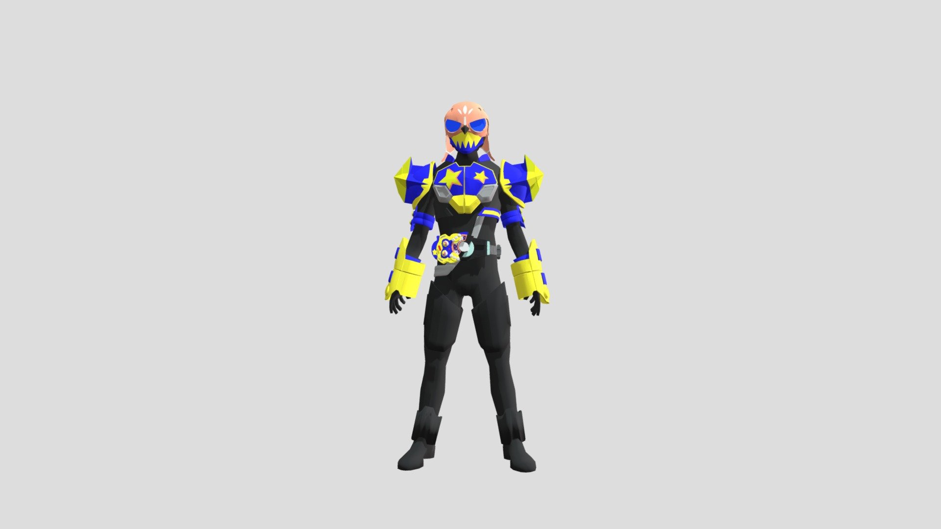Kamen Rider Nudge Sparrow Monster - 3D model by Hendri Susanto ...