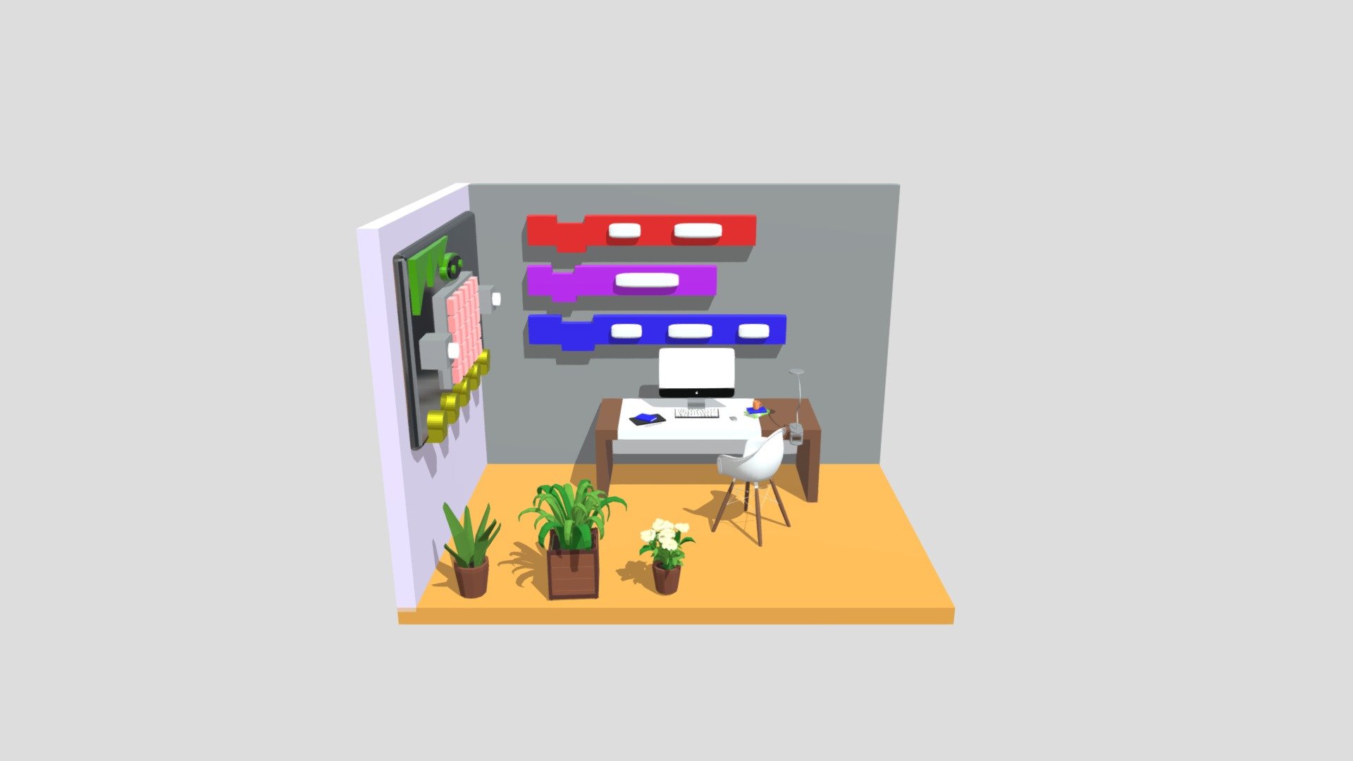 MUNDO INTERIOR - MICROBIT - 3D model by eliconva [0df9910] - Sketchfab