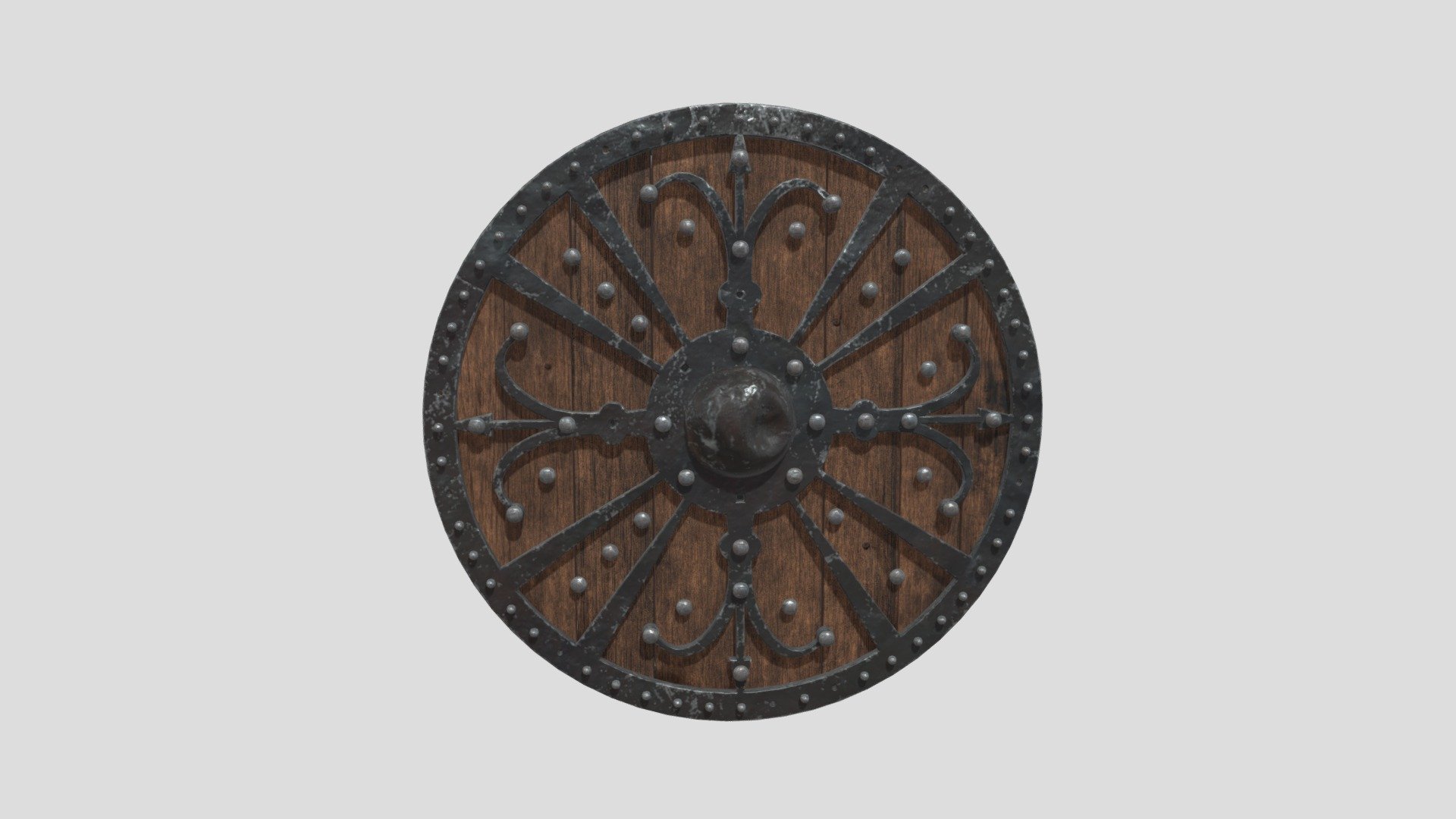 Medieval Round Shield - Download Free 3D model by Yue96euY [0df9a08 ...