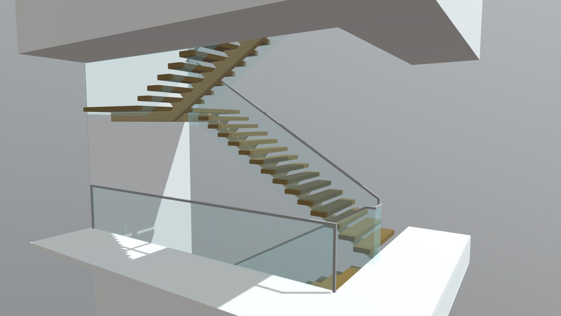Main Stair with Basement R6 - 3D model by ryanpendarvis [0dfae45 ...