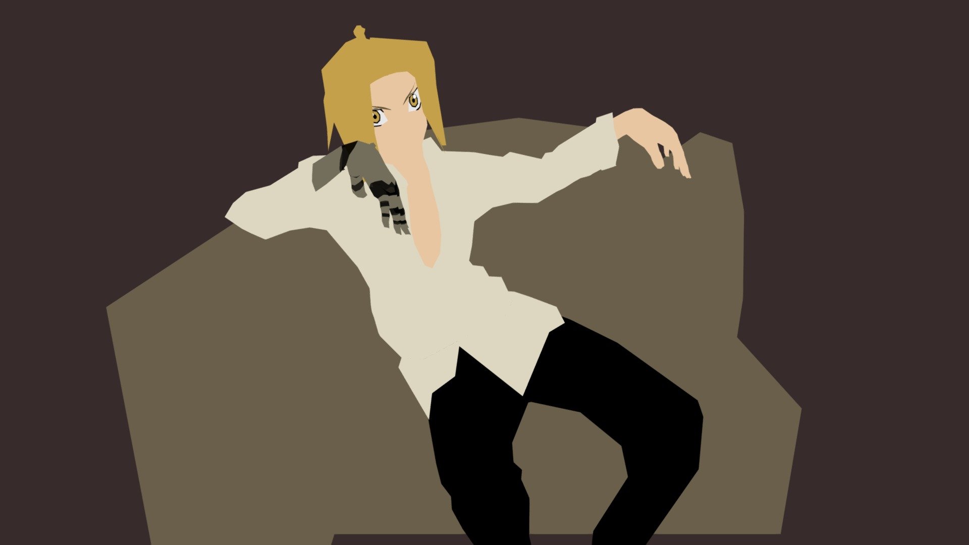 Edward Elric - 3D model by fossyl [0dfb7c2] - Sketchfab