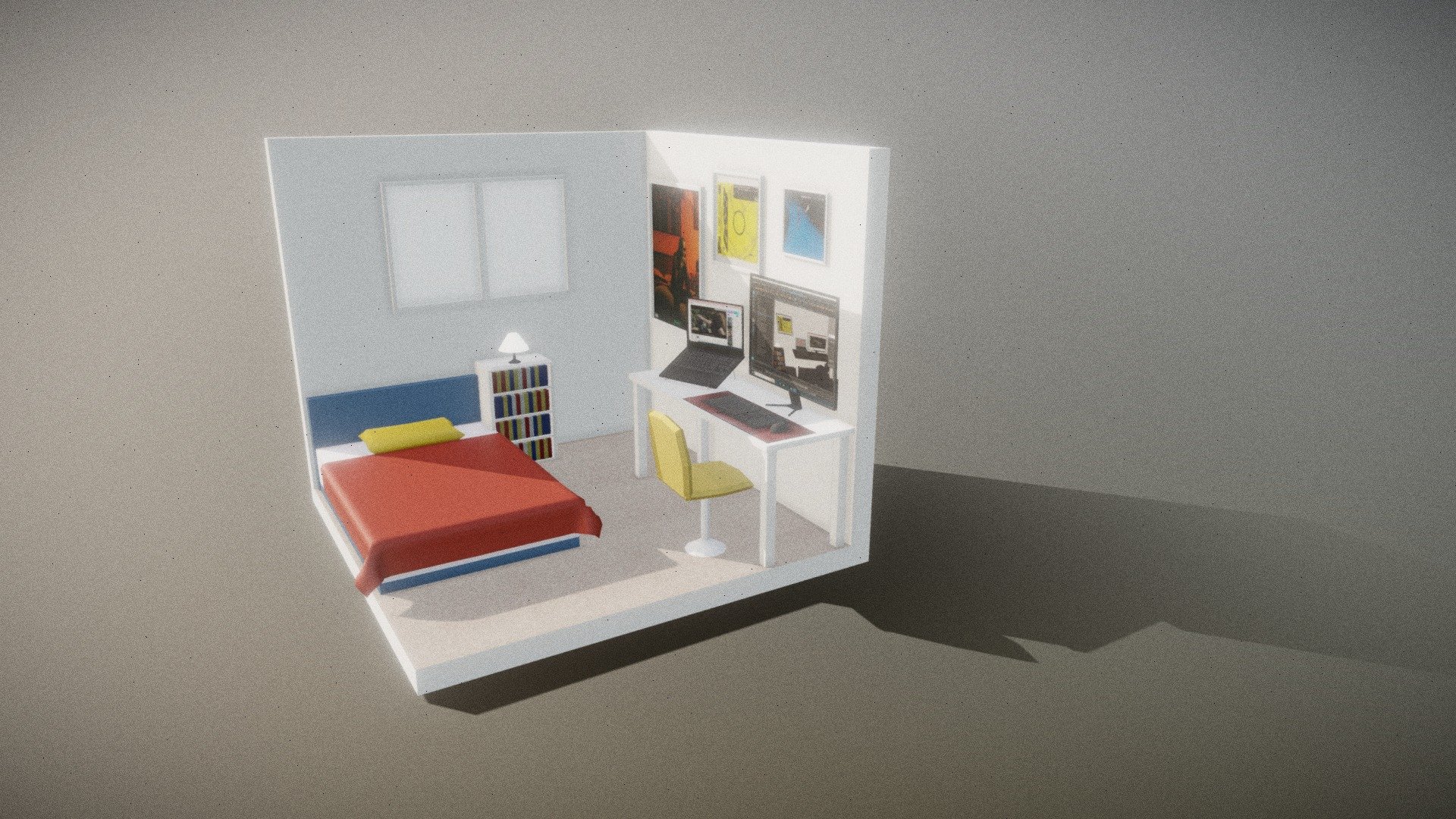 posty_room - 3D model by 63011213105 [0dfb8ac] - Sketchfab